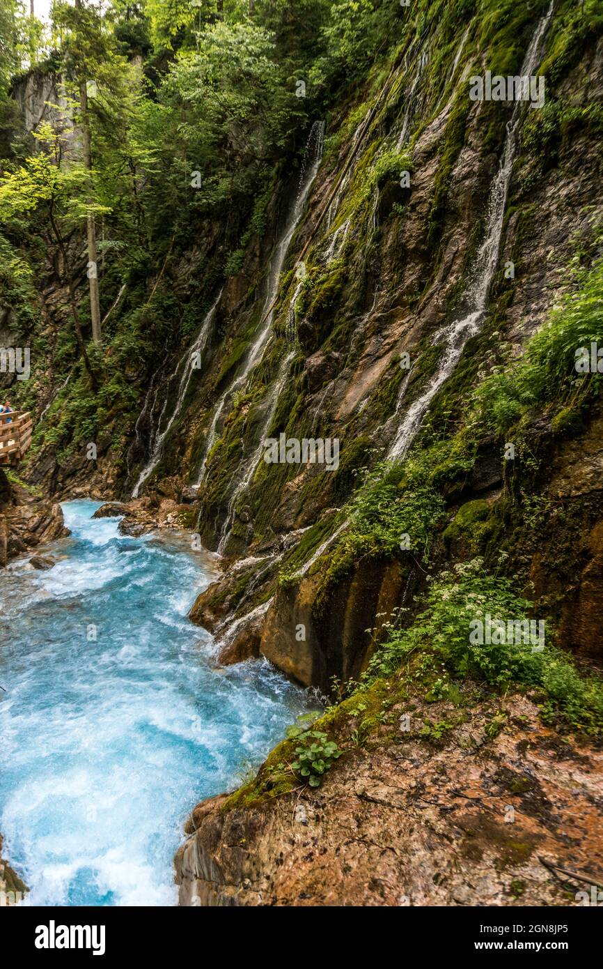 Natural Sources with lots of Waterfalls Stock Photo - Alamy