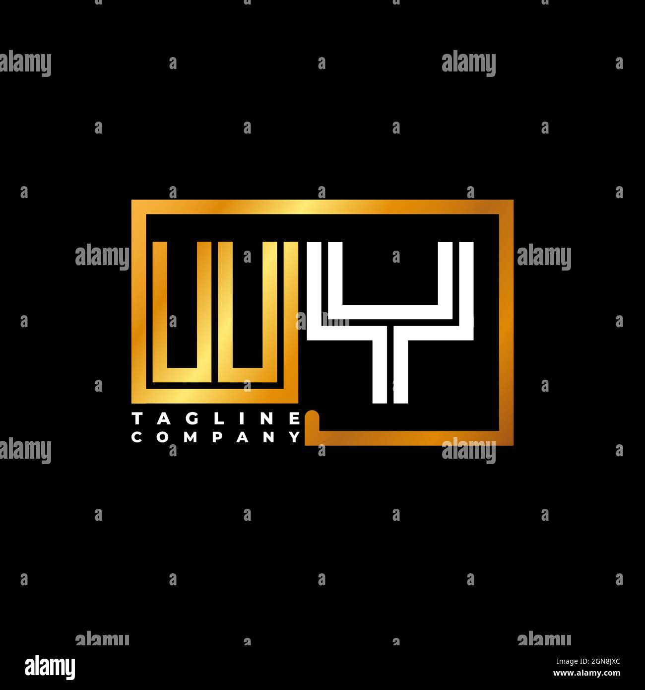 Wy logo Stock Vector Images - Alamy