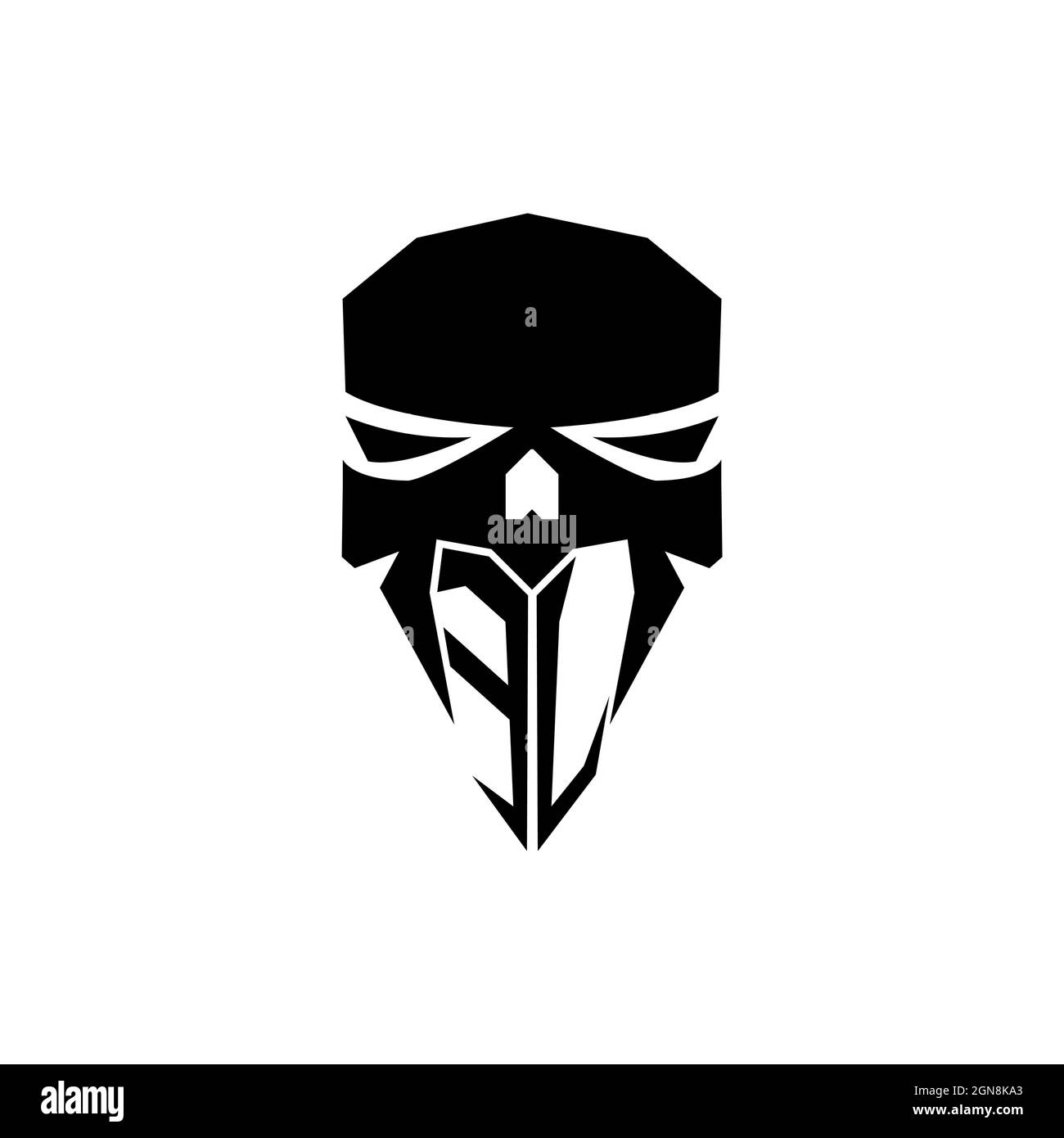 EJ Initial ESport gaming logo. Modern head Skull shape template vector ...