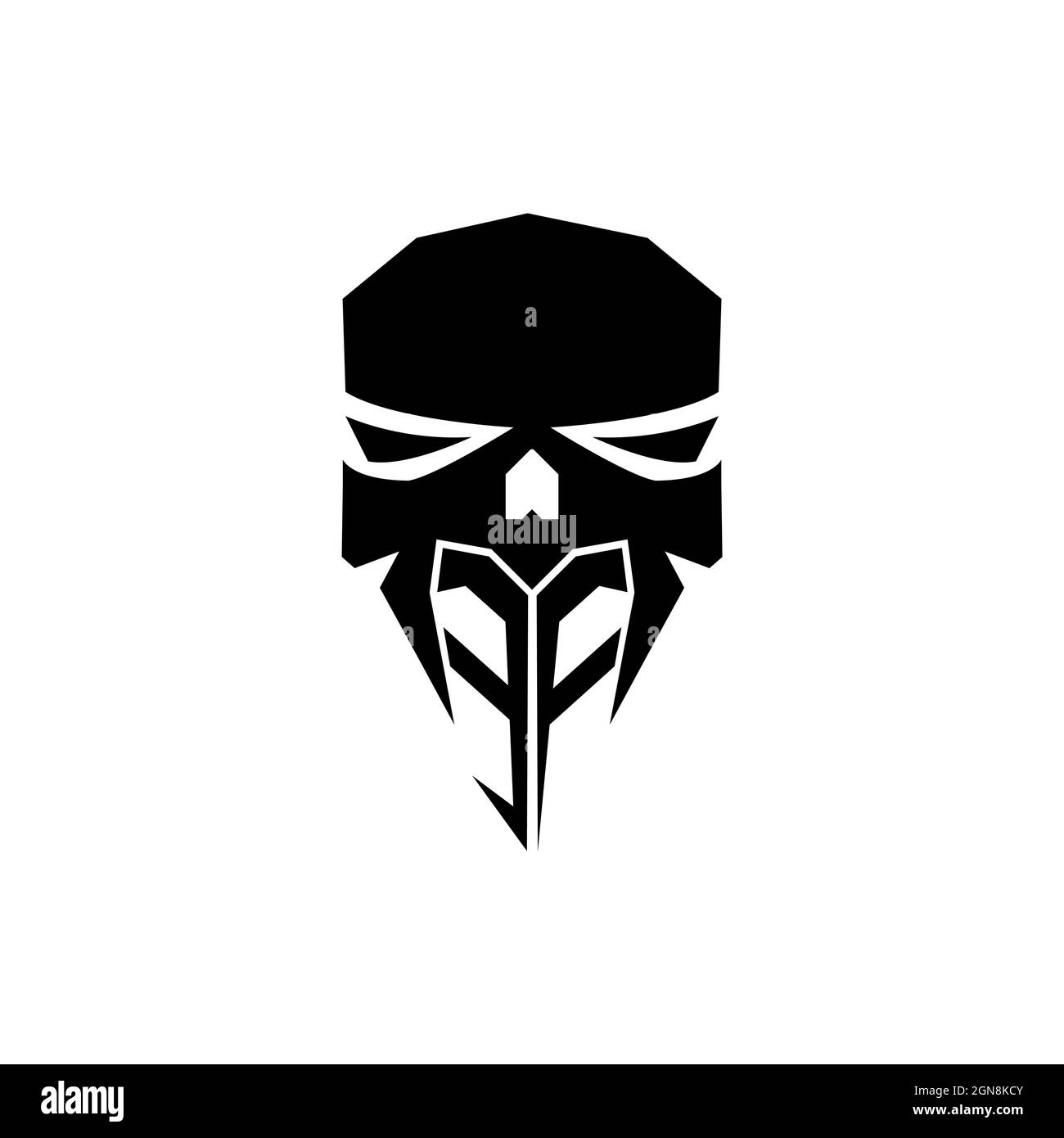 EF Initial ESport gaming logo. Modern head Skull shape template vector ...