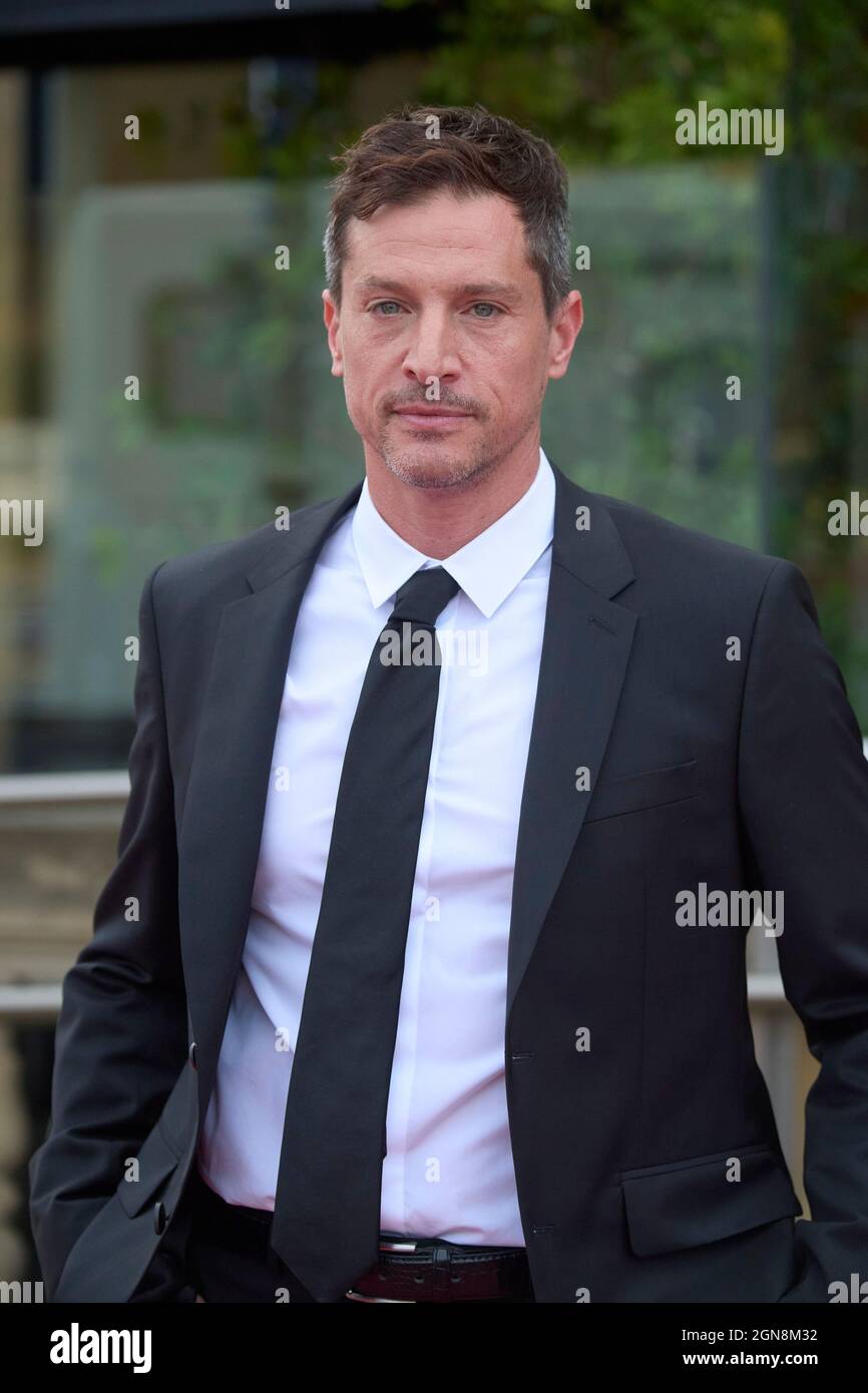 San Sebastian, Spain. Sept 23 2021: Simon Rex attended 'Red Rocket' Red ...