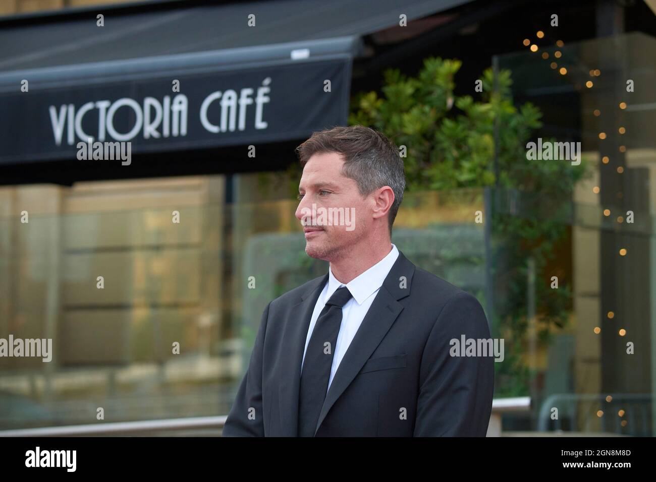 San Sebastian, Spain. Sept 23 2021: Simon Rex attended 'Red Rocket' Red ...