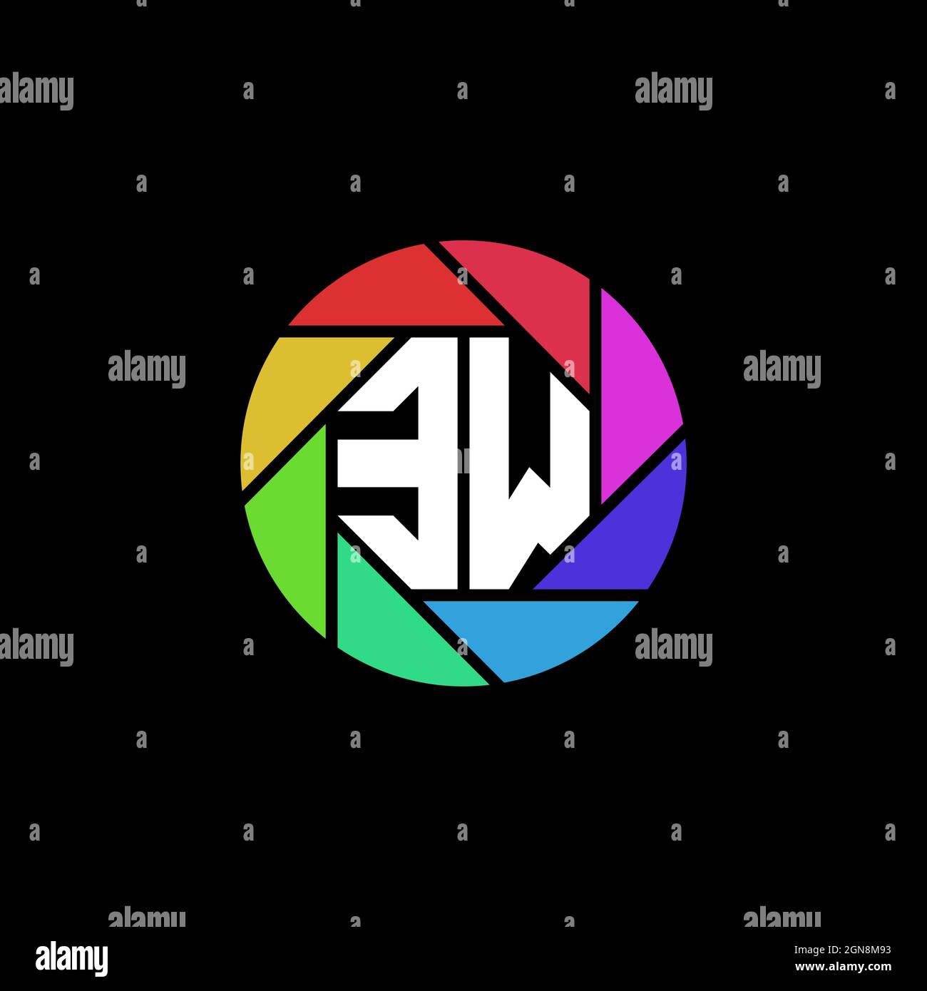 EW Initial ESport gaming logo. Modern head Skull shape template vector ...