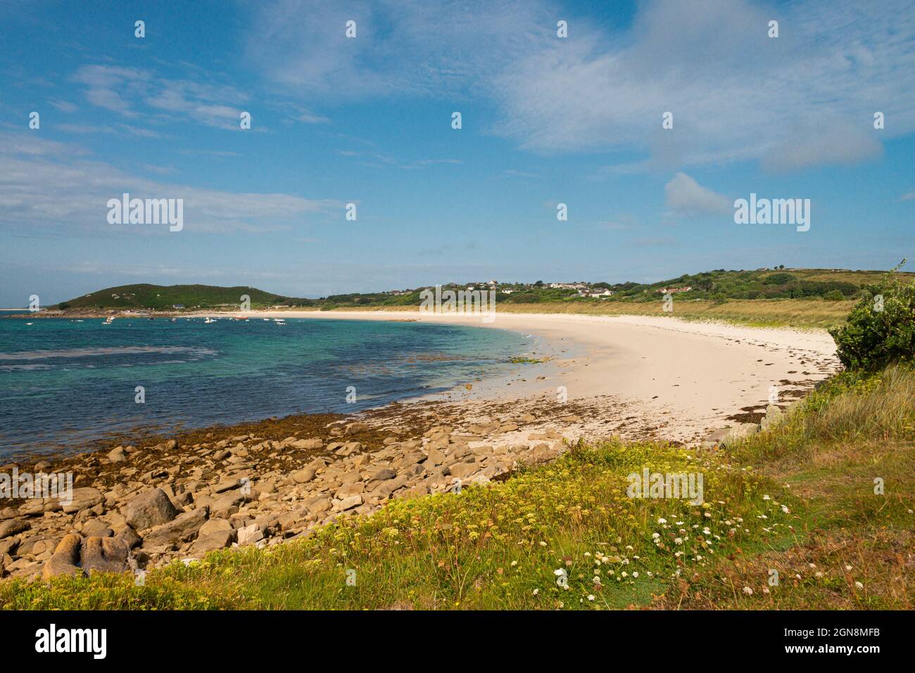 Higher Town Bay, St Martin's, Isles of Scilly, UK Stock Photo - Alamy