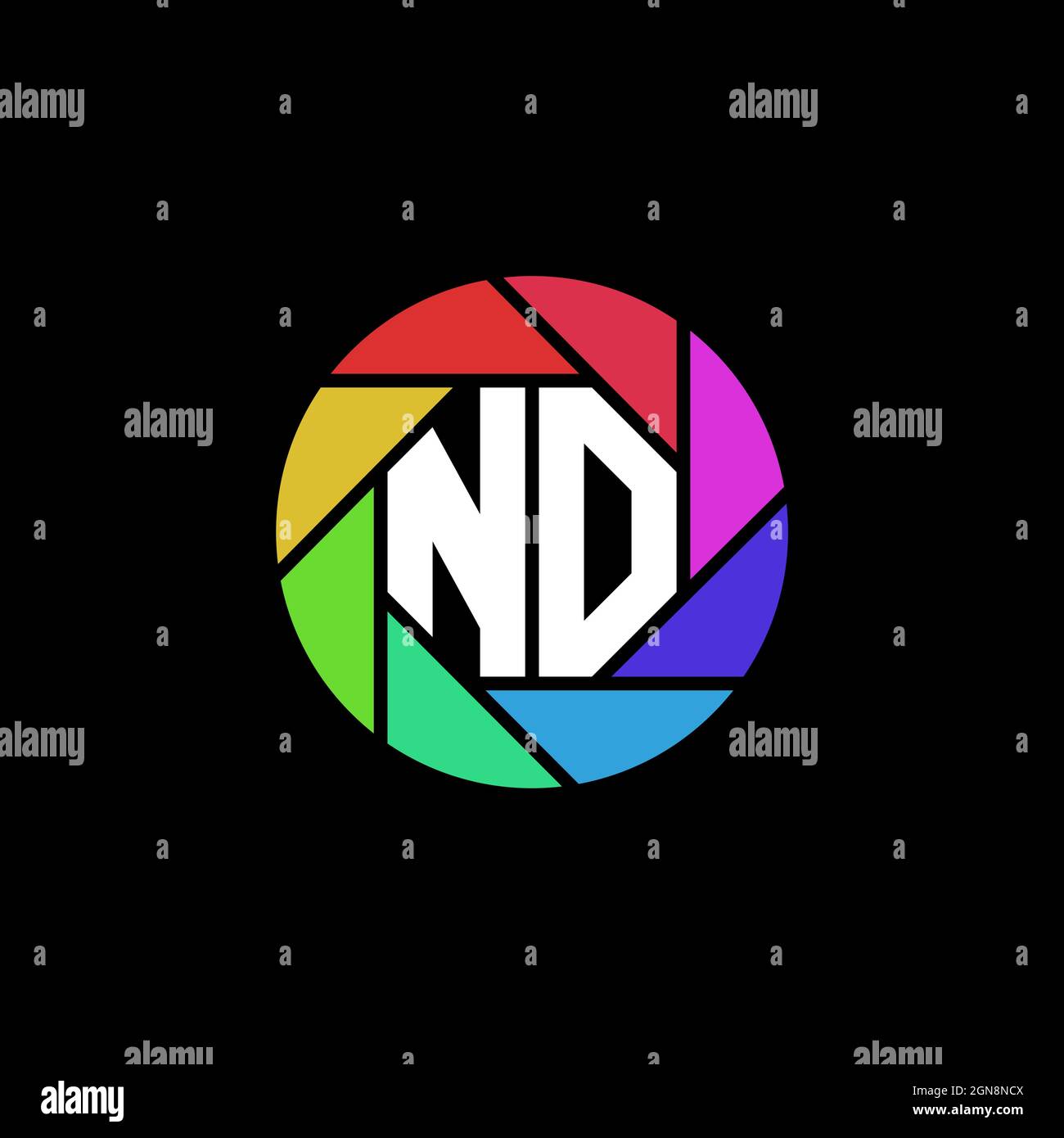 NO Initial ESport gaming logo. Modern head Skull shape template vector ...