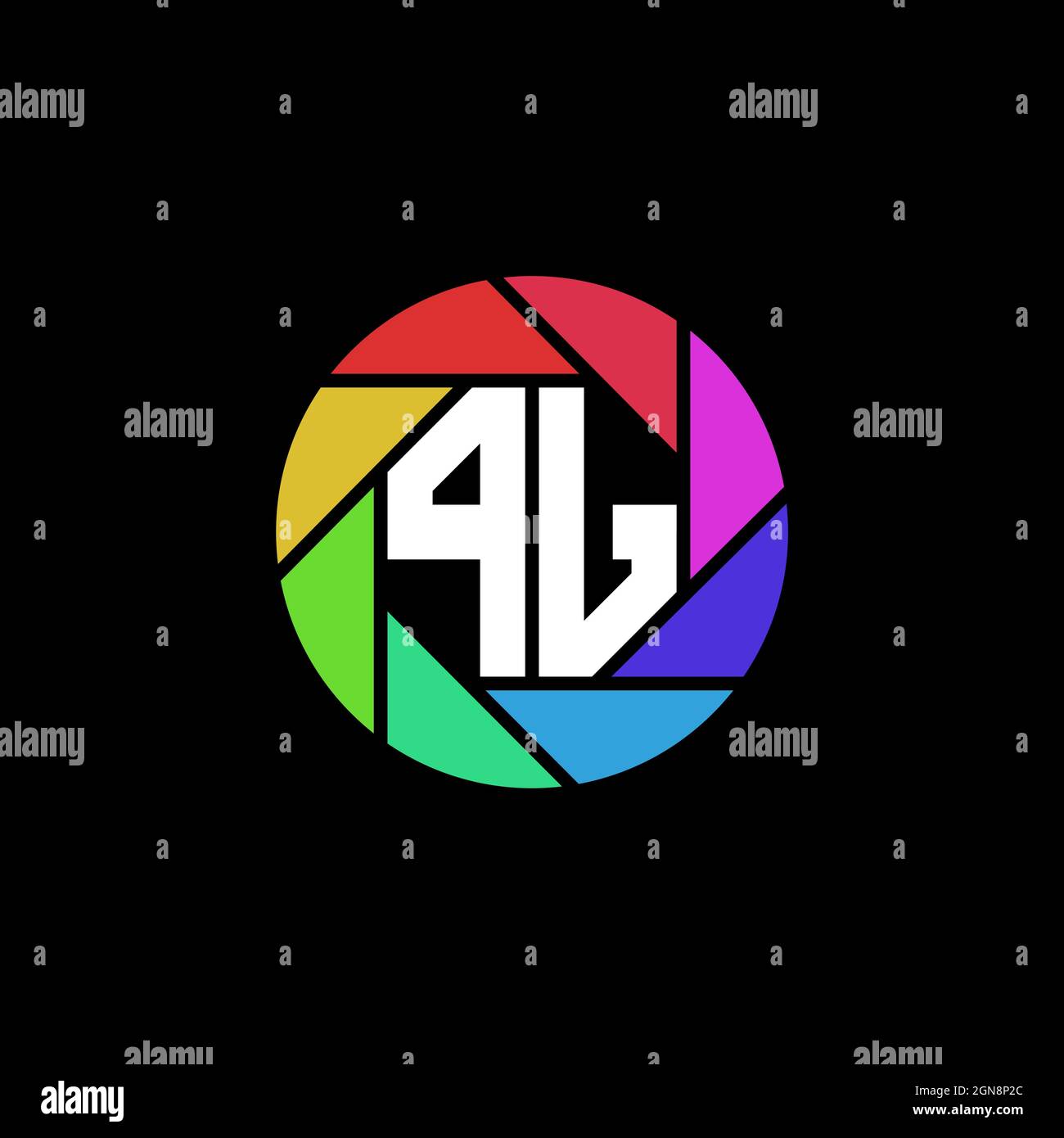 PJ Initial ESport gaming logo. Modern head Skull shape template vector ...