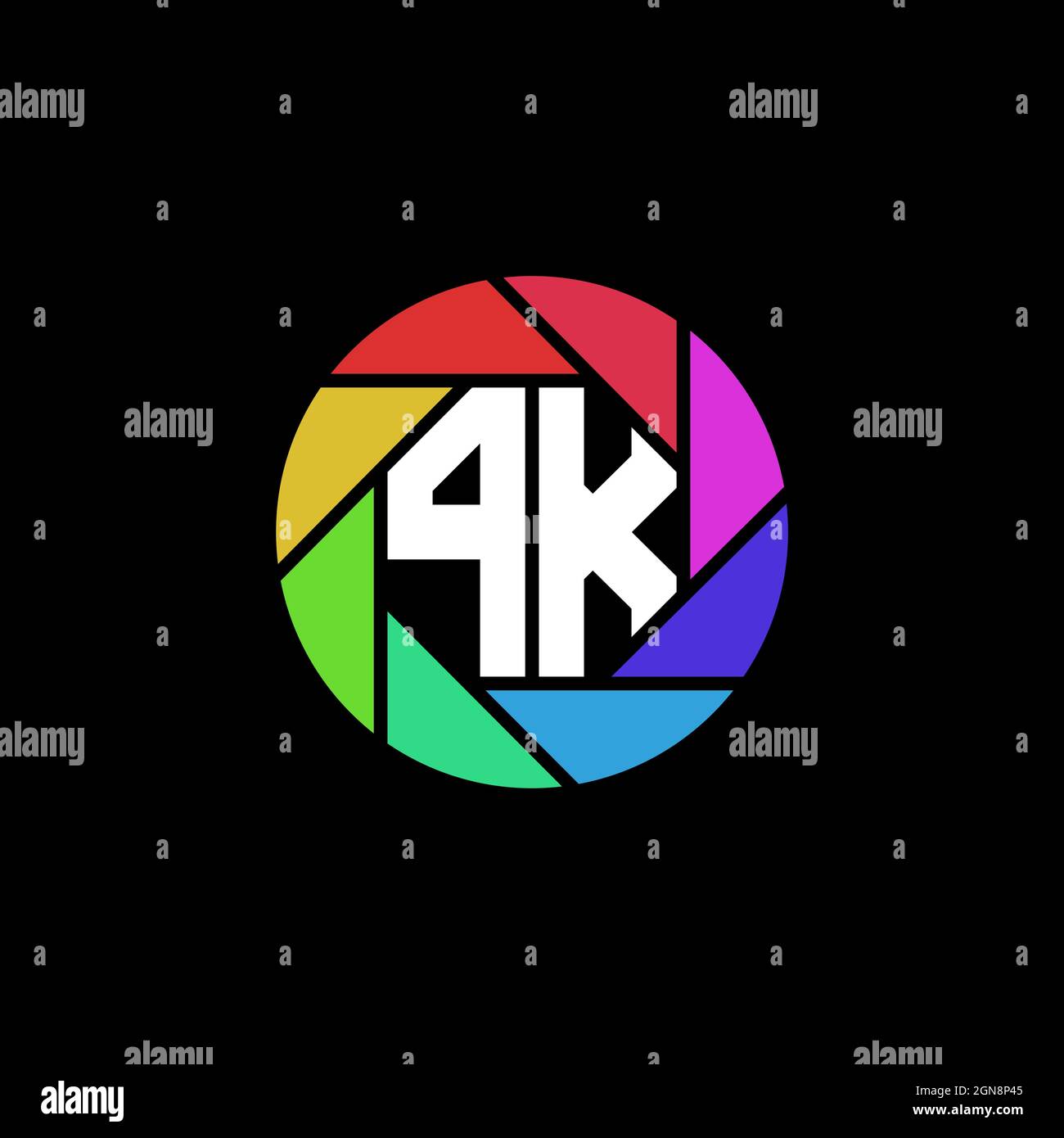 PK Initial ESport gaming logo. Modern head Skull shape template vector ...