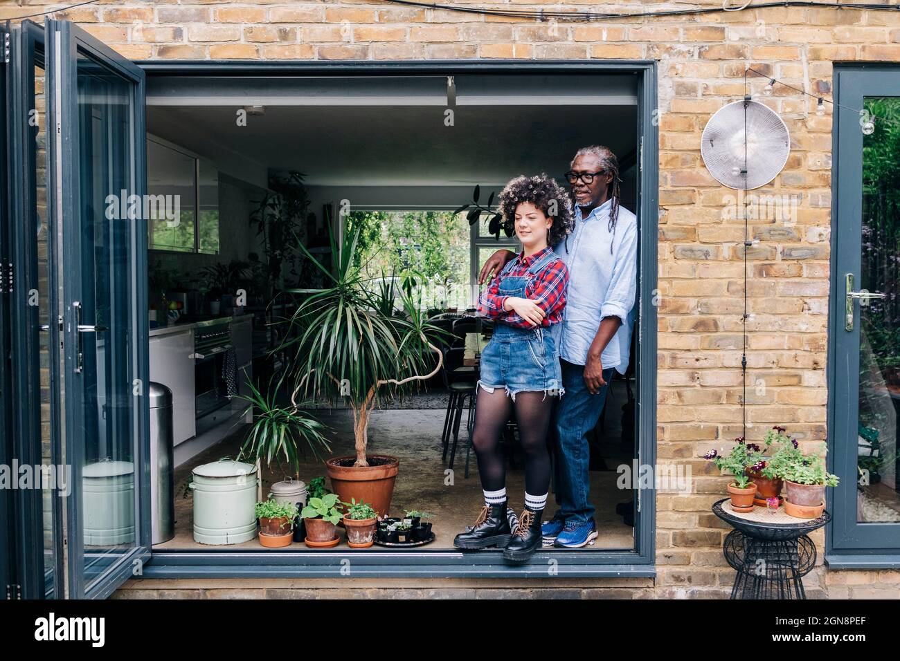 Young woman father hi-res stock photography and images - Alamy