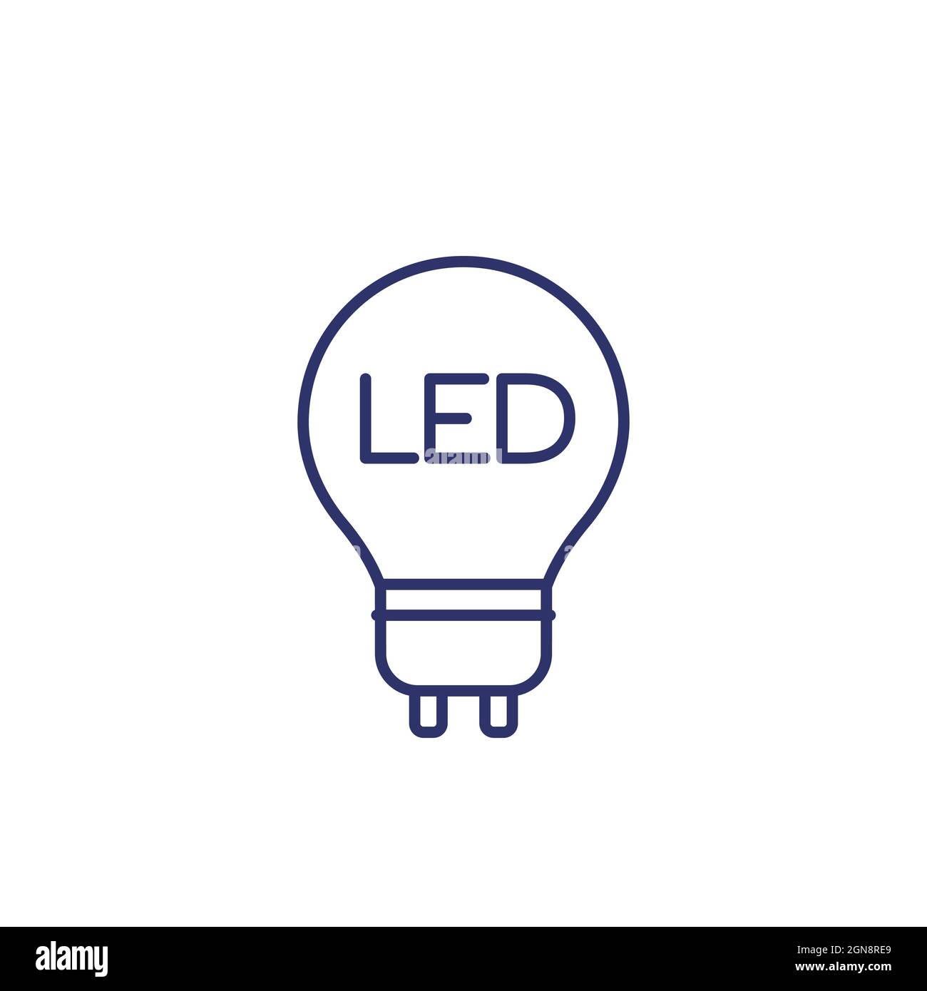 Light emitting diode invention Stock Vector Images - Alamy