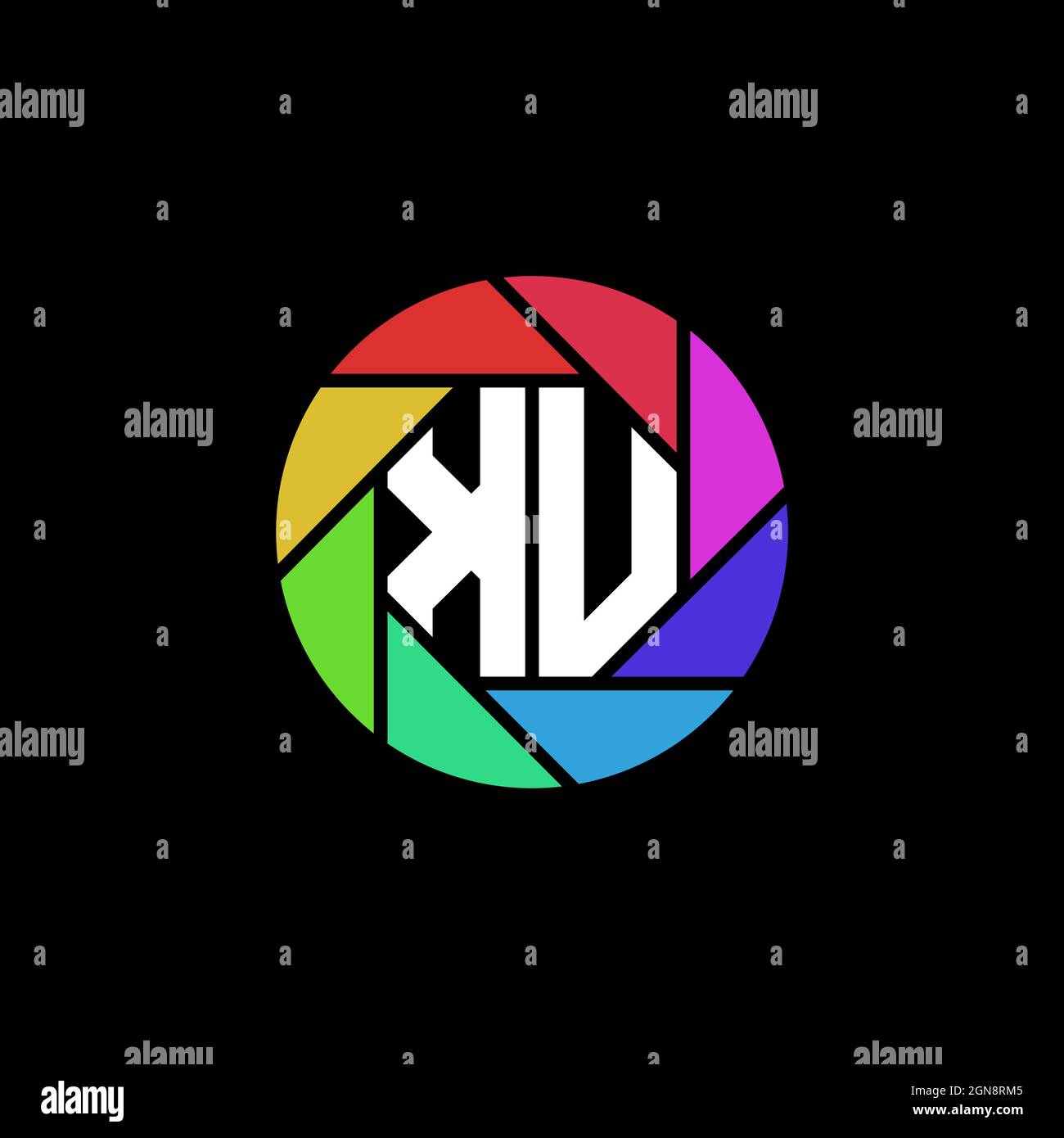 Ku circle logo hi-res stock photography and images - Alamy