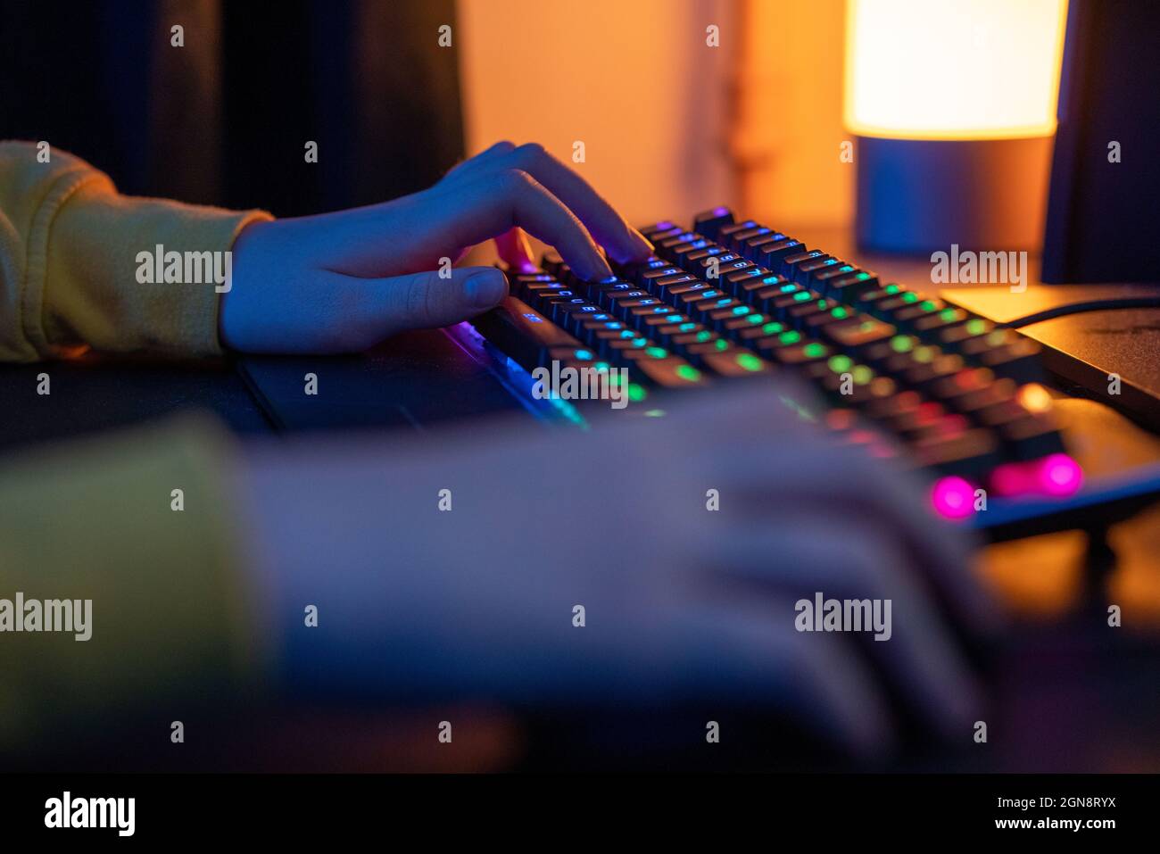 Game keyboard hi-res stock photography and images - Alamy