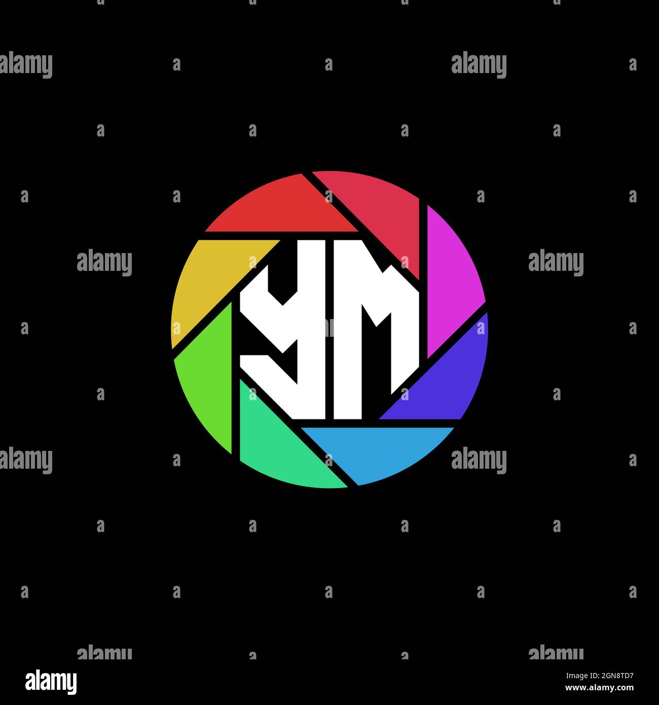 WH Initial ESport gaming logo. Modern head Skull shape template vector ...