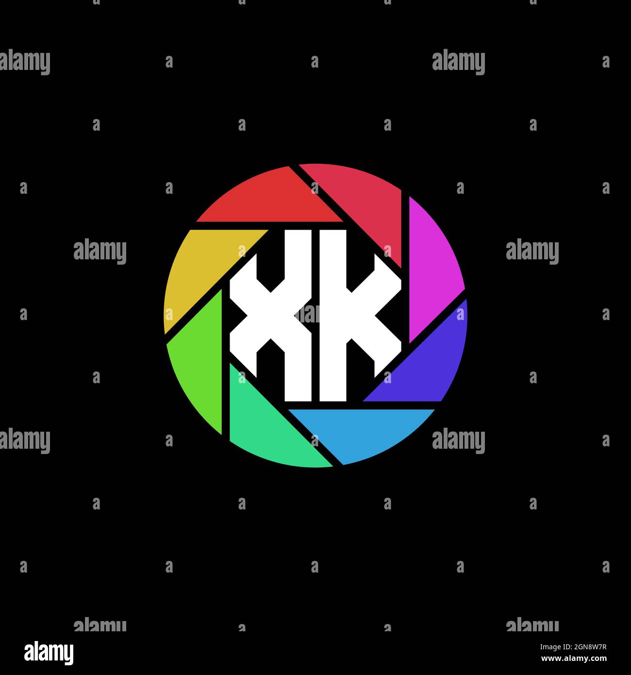 X k logo Stock Vector Images - Alamy