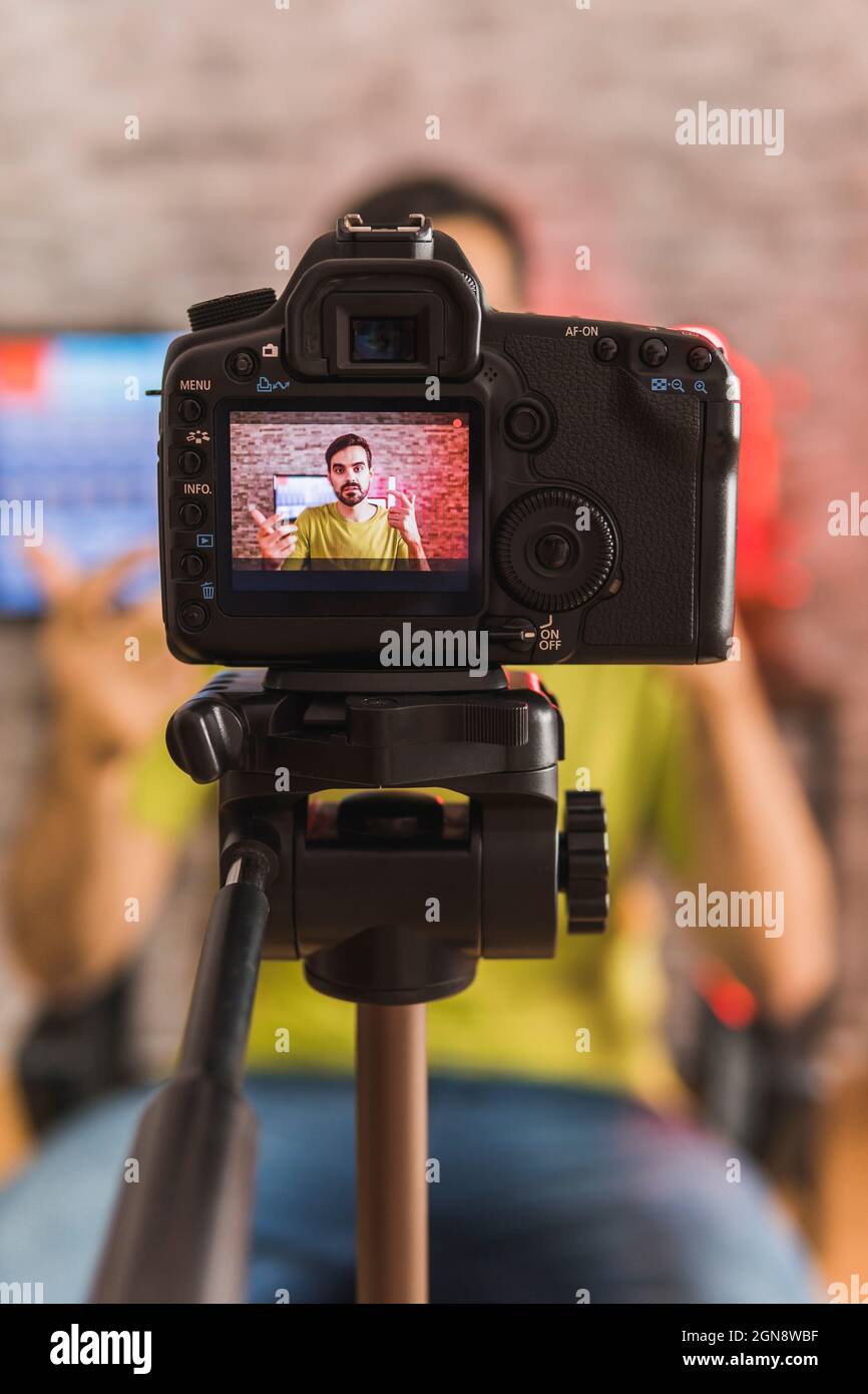 Male influencer hi-res stock photography and images - Alamy