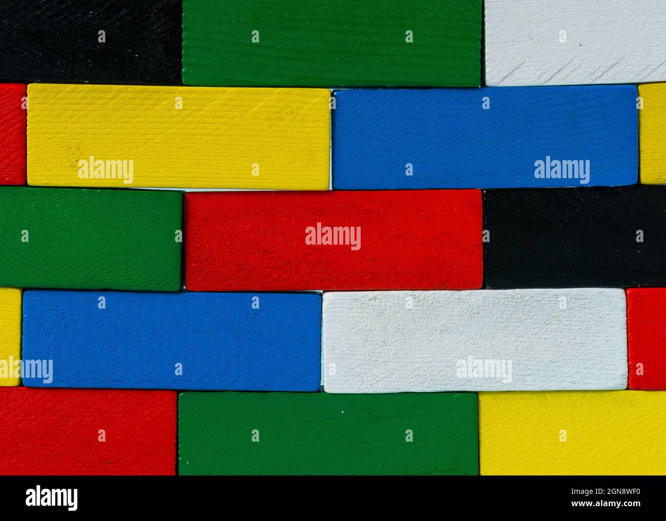 Stack of colorful wooden cuboid shape perfect for background Stock ...