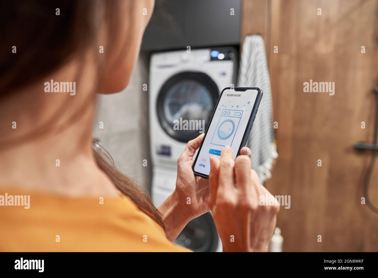 Smart washing machine hi-res stock photography and images - Alamy