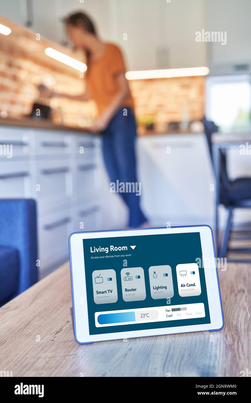 Smart digital interface hi-res stock photography and images - Alamy