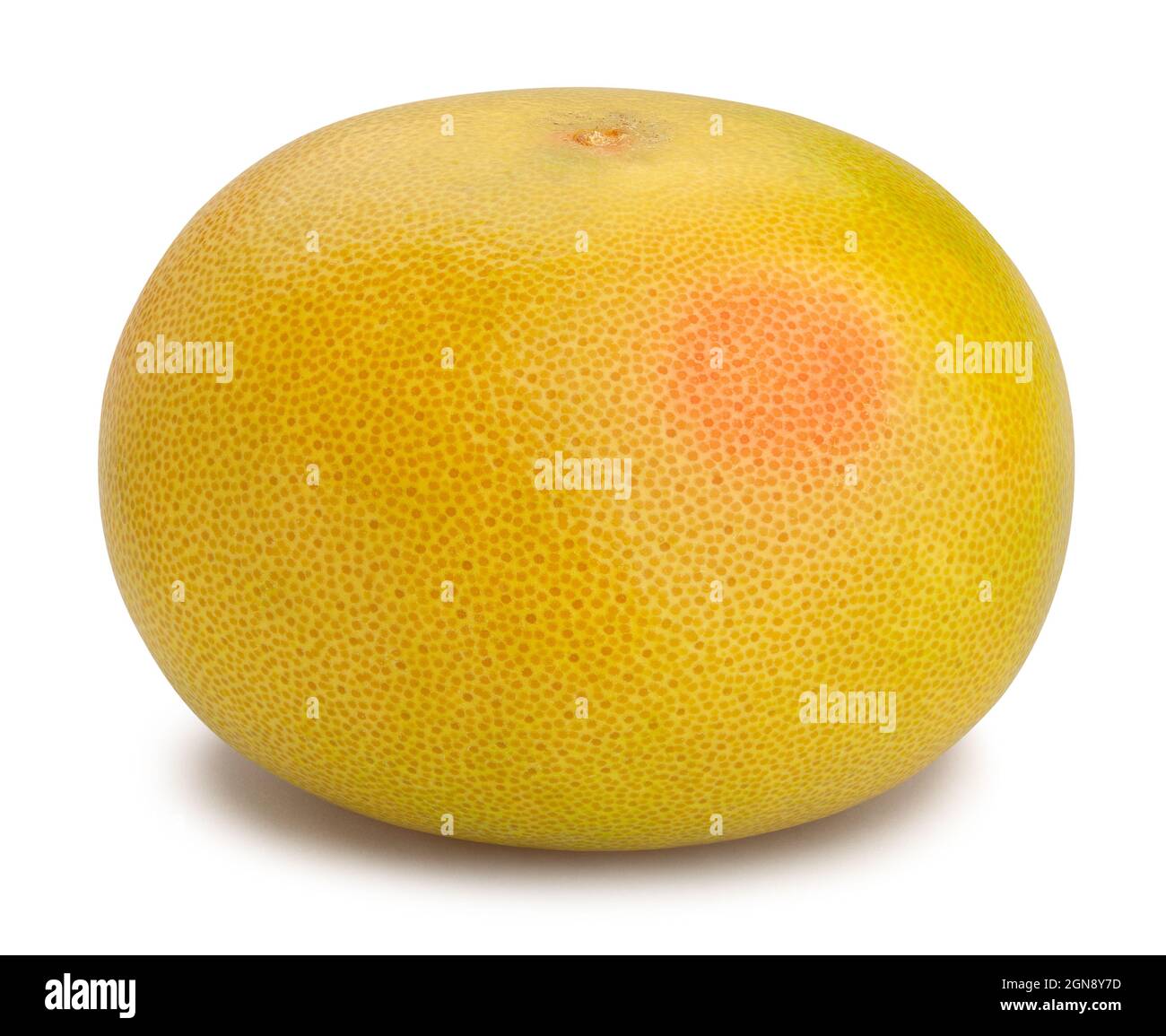 yellow grapefruit path isolated on white Stock Photo - Alamy