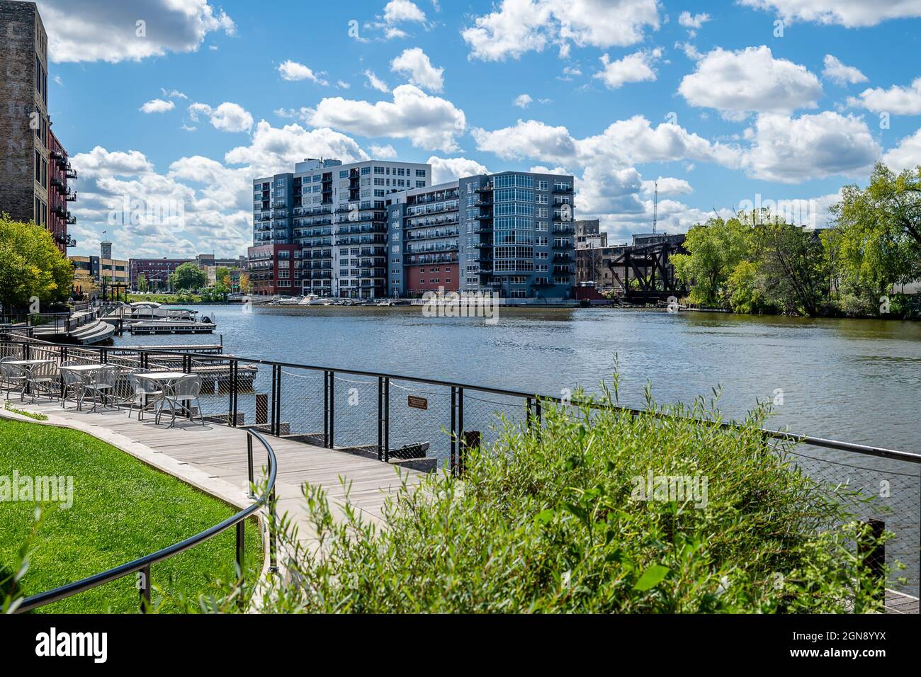 Milwaukee's Historic Third Ward Stock Photo - Alamy