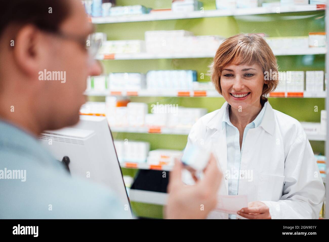 Medicine checking hi-res stock photography and images - Alamy