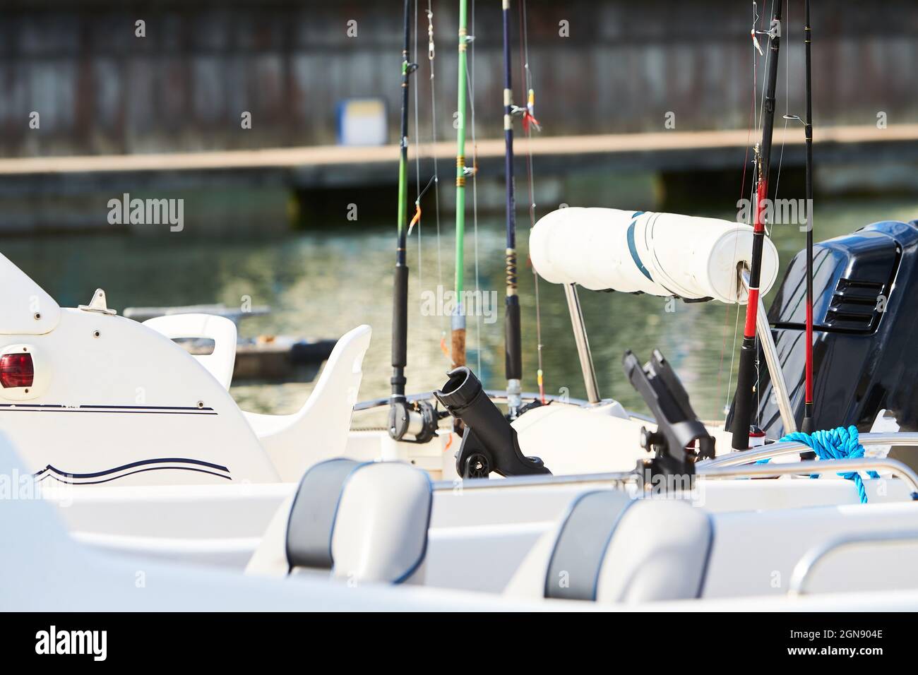 Rod holder hi-res stock photography and images - Alamy