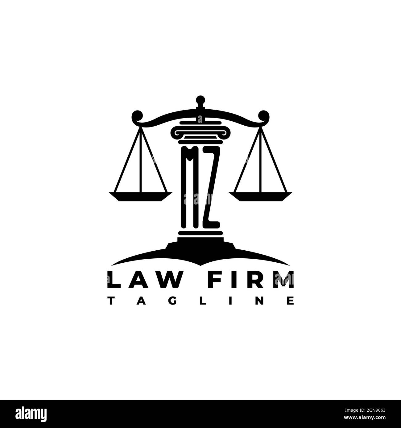 QR Monogram Logo Letter Geometric Polygonal lens rainbow circle shape ...