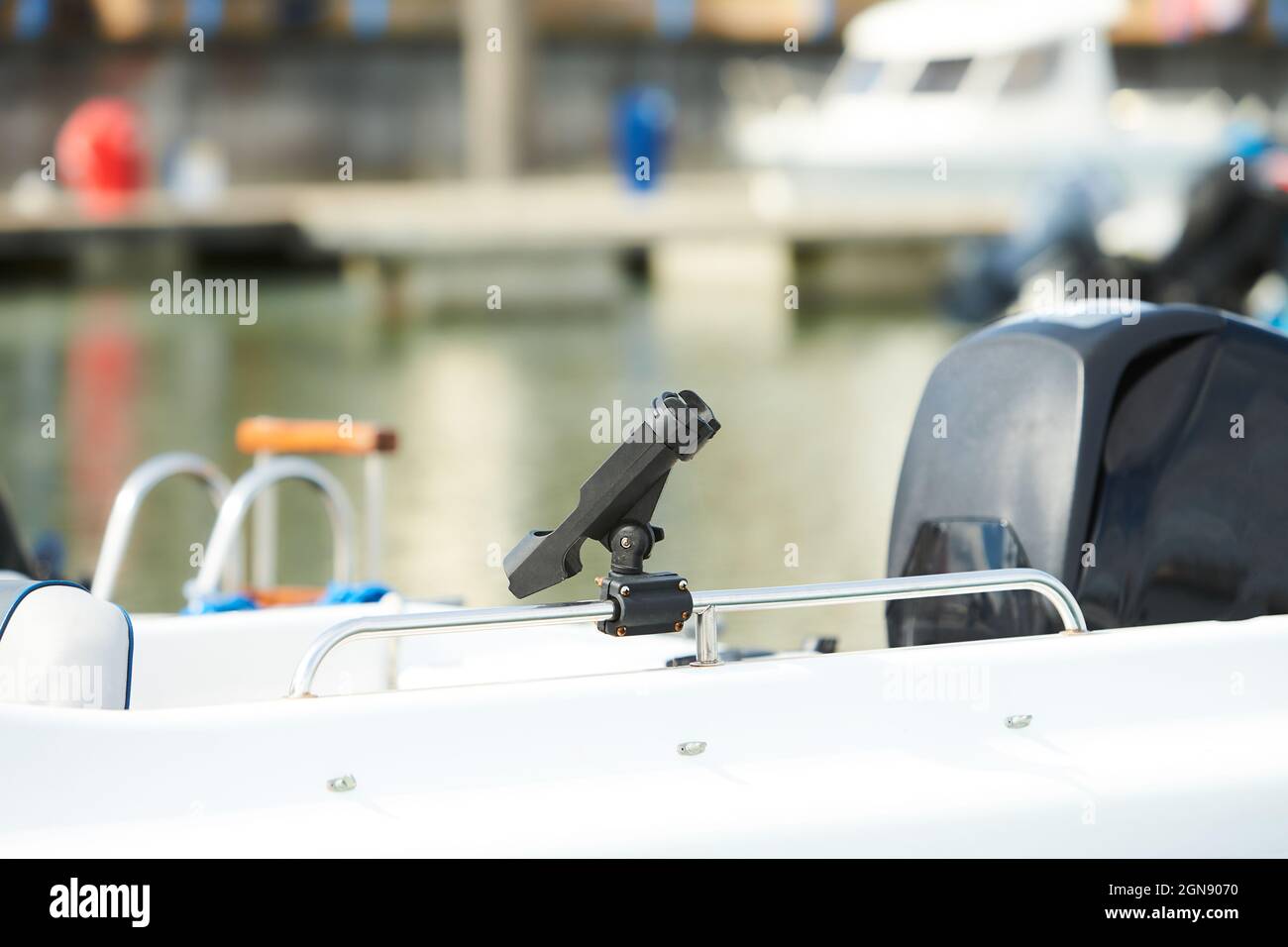Rod holder hi-res stock photography and images - Alamy