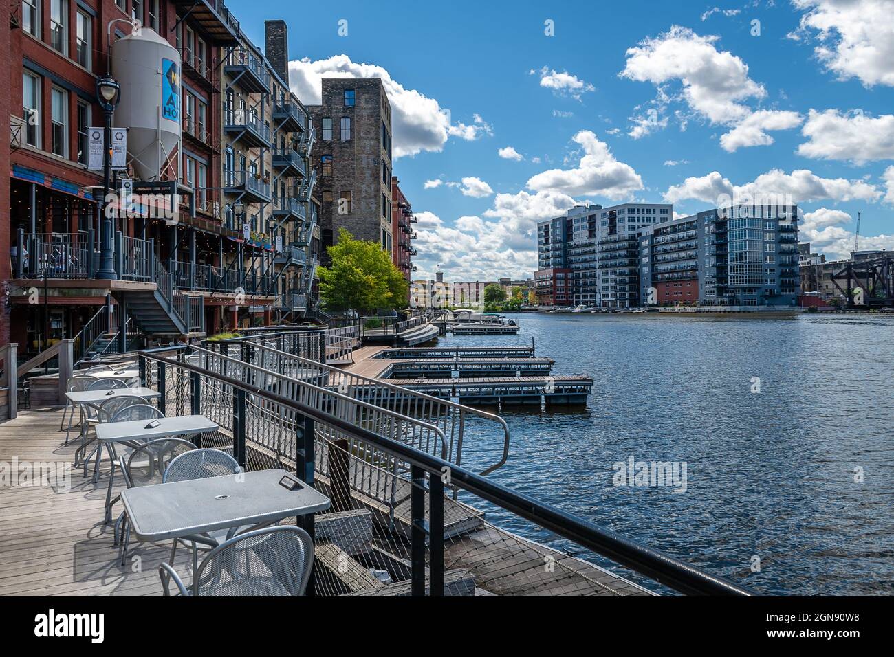 Milwaukee's Historic Third Ward Stock Photo - Alamy