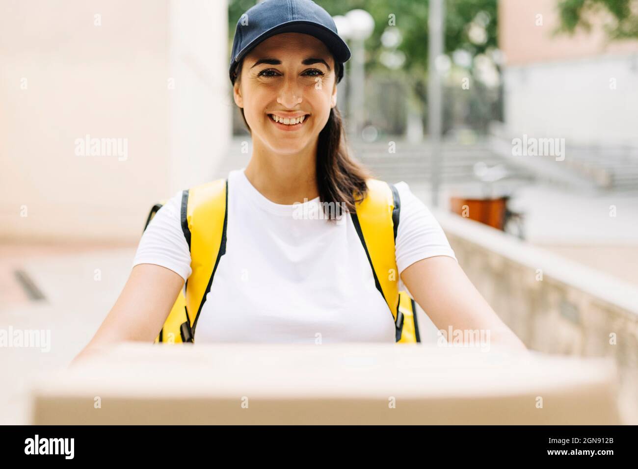 Delivery person headshot hi-res stock photography and images - Alamy