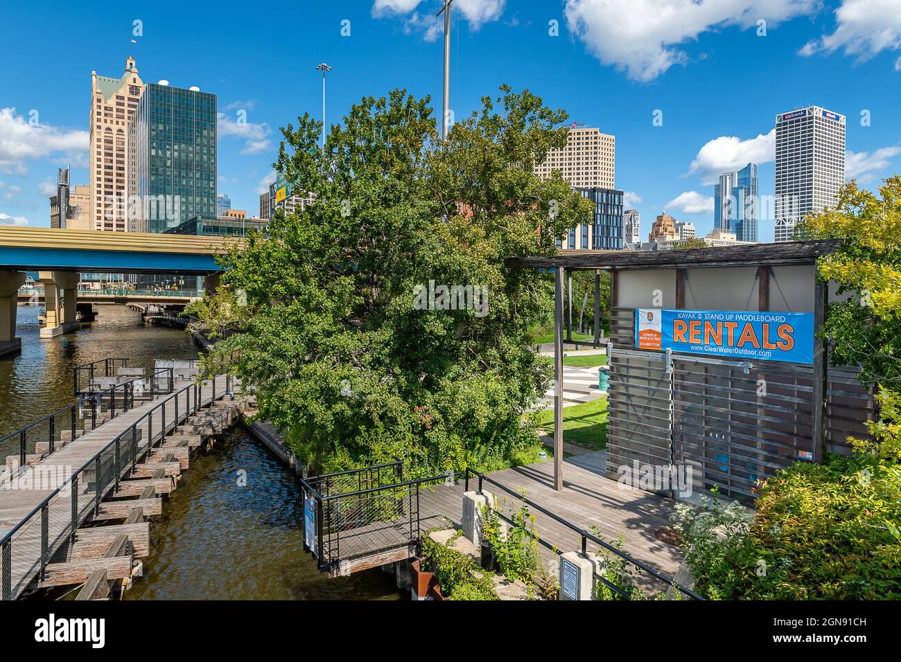 Milwaukee's Historic Third Ward Stock Photo - Alamy