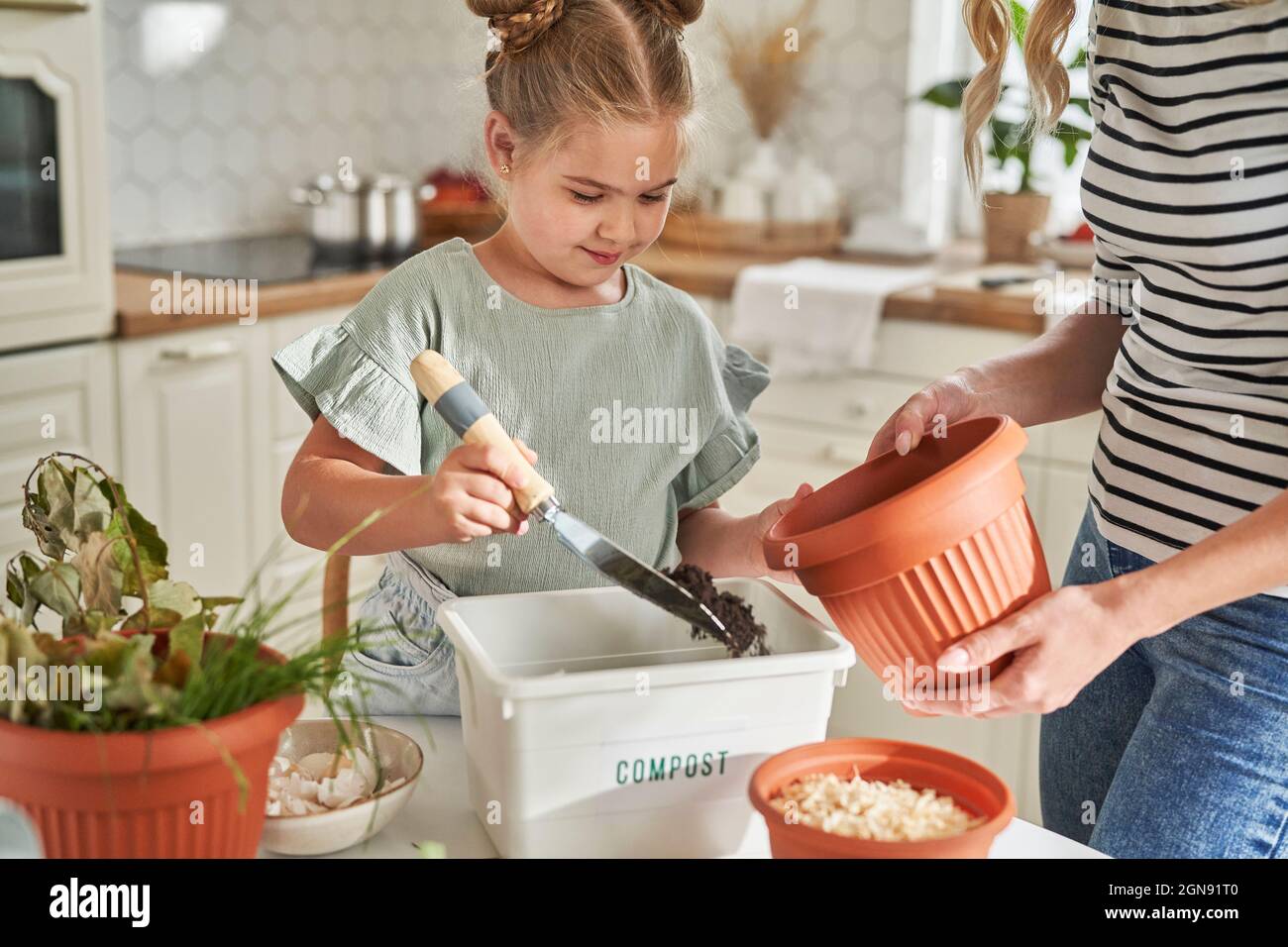 Compost pot hi-res stock photography and images - Alamy