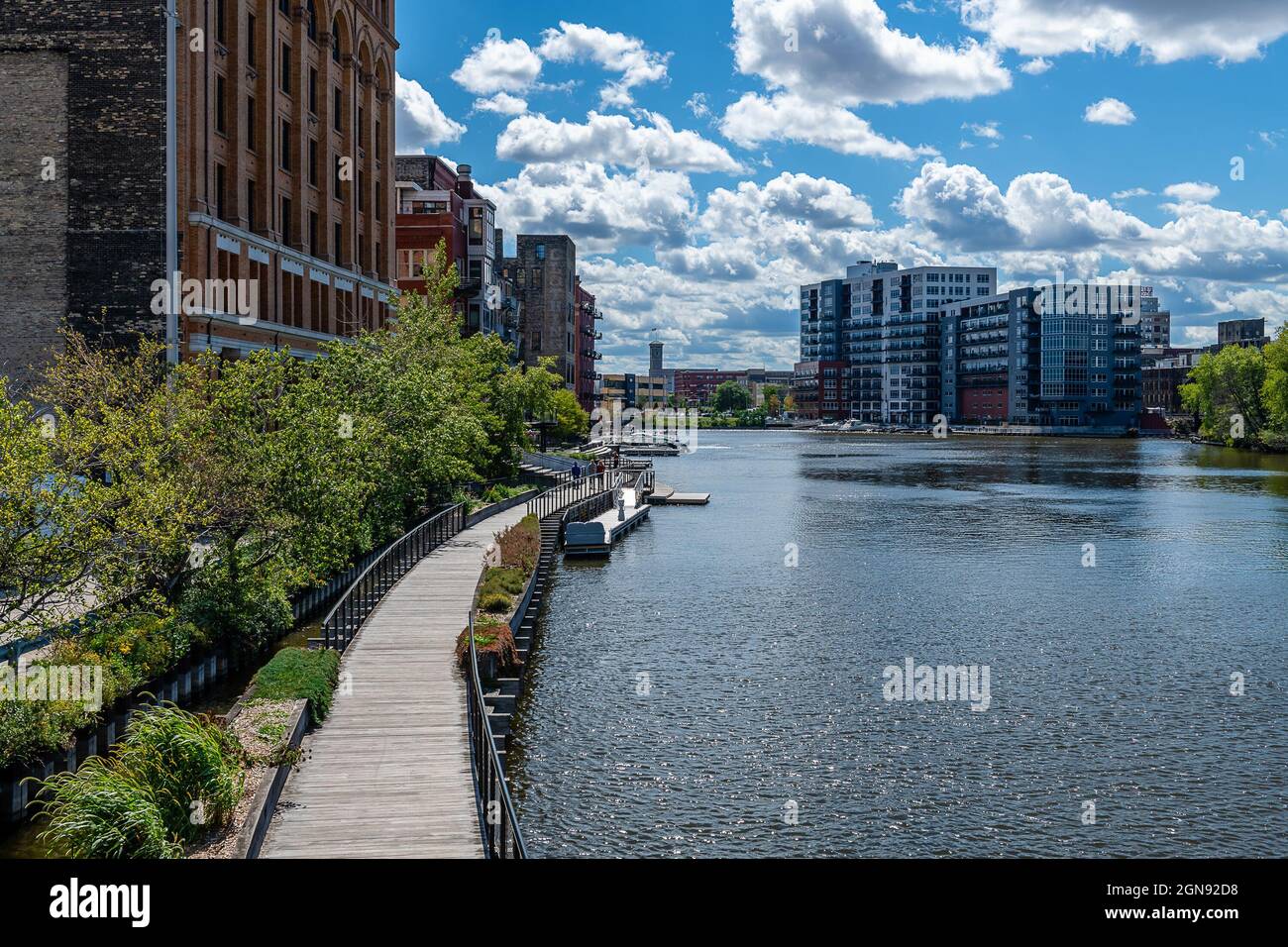 Milwaukee's Historic Third Ward Stock Photo - Alamy