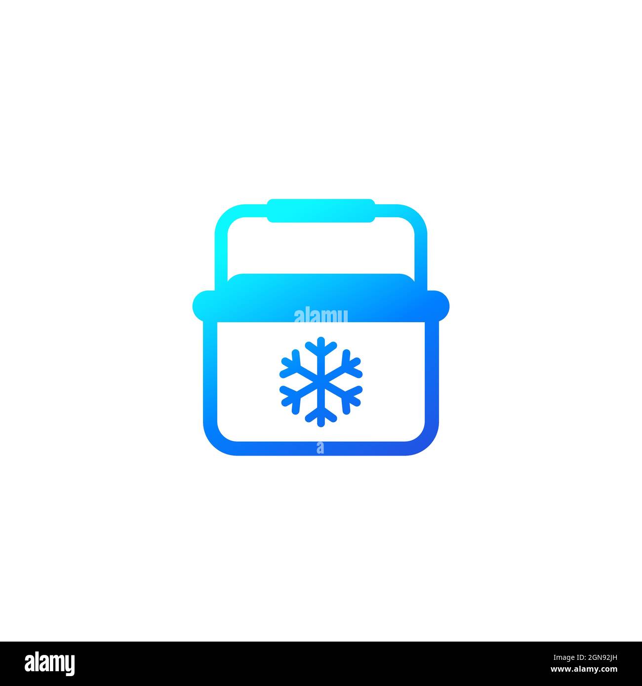 Portable fridge or cooler icon Stock Vector Image & Art - Alamy