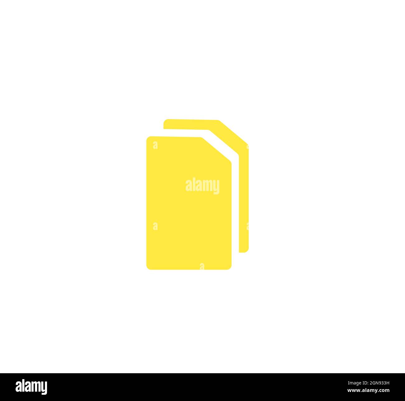 Sim card icon isolated on white background, sim vector Illustration ...
