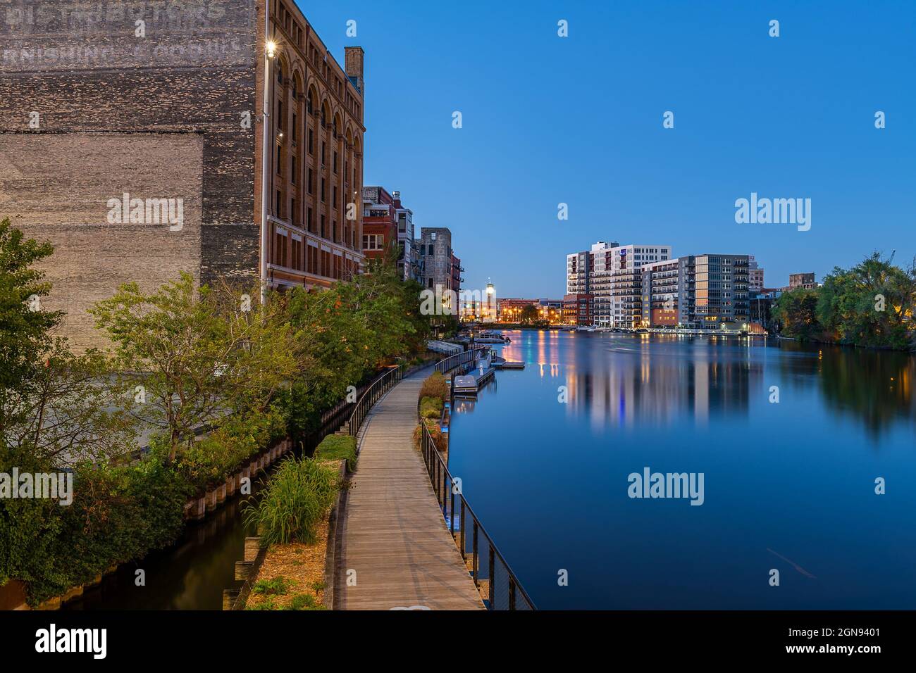 The Historic Third Ward at Dawn Stock Photo - Alamy