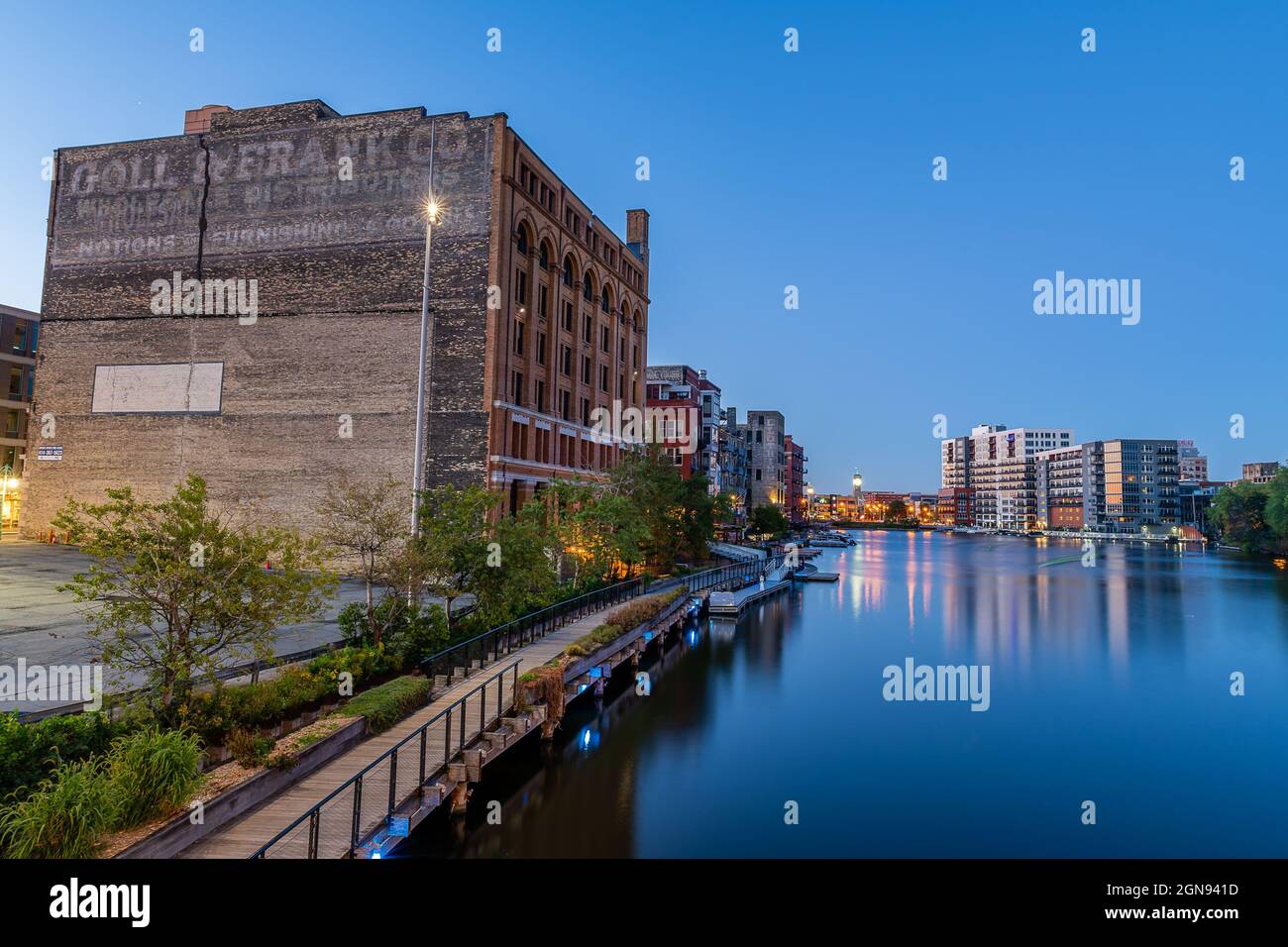 The Historic Third Ward at Dawn Stock Photo - Alamy