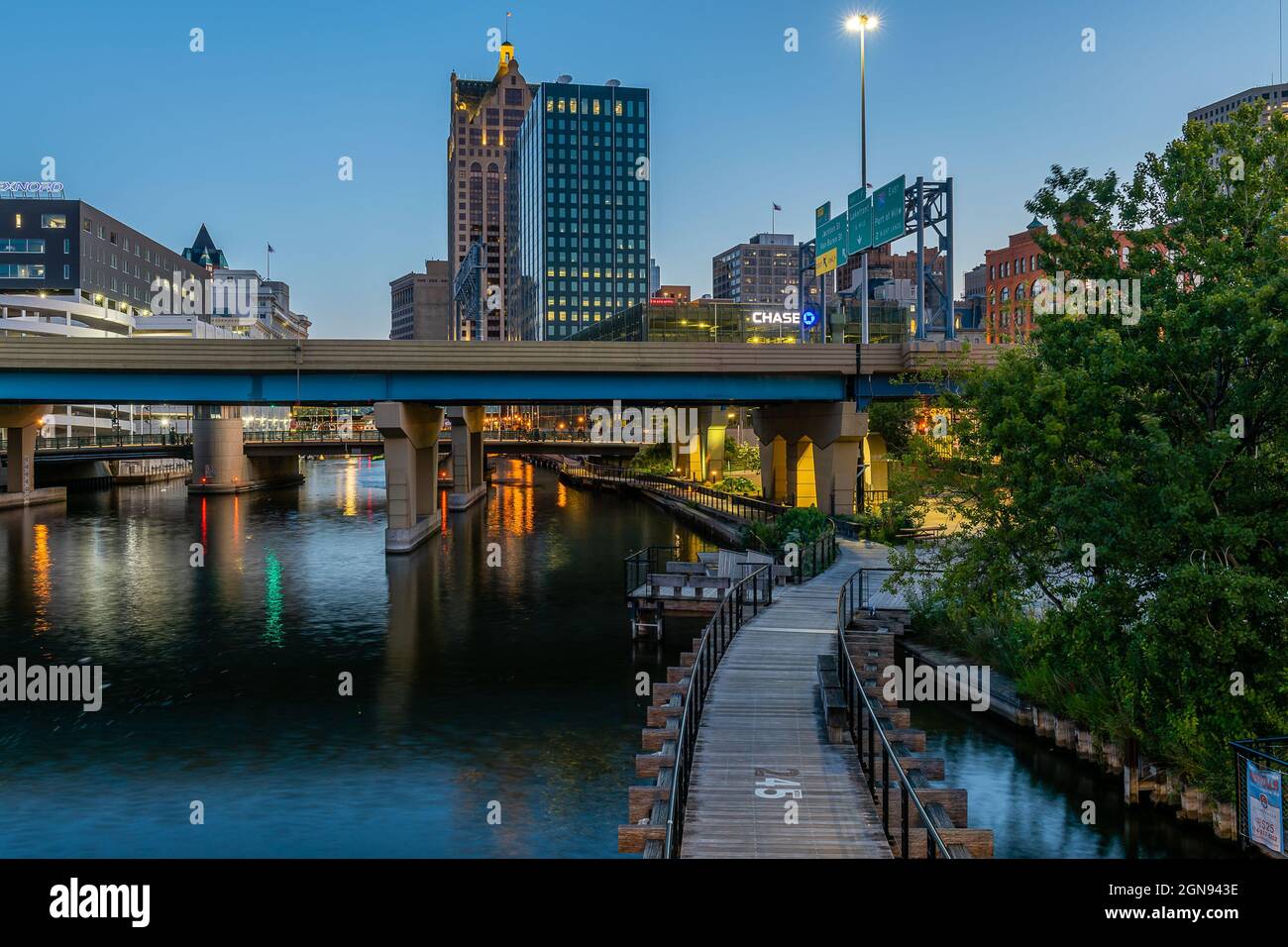 The Historic Third Ward at Dawn Stock Photo - Alamy