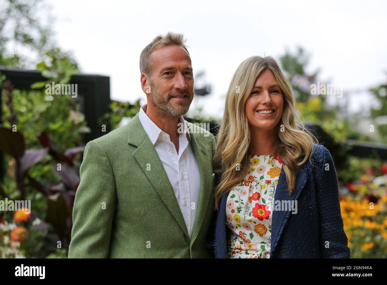 London, UK. 20th Sep, 2021. Ben Fogle and his wife Marina at the first ...