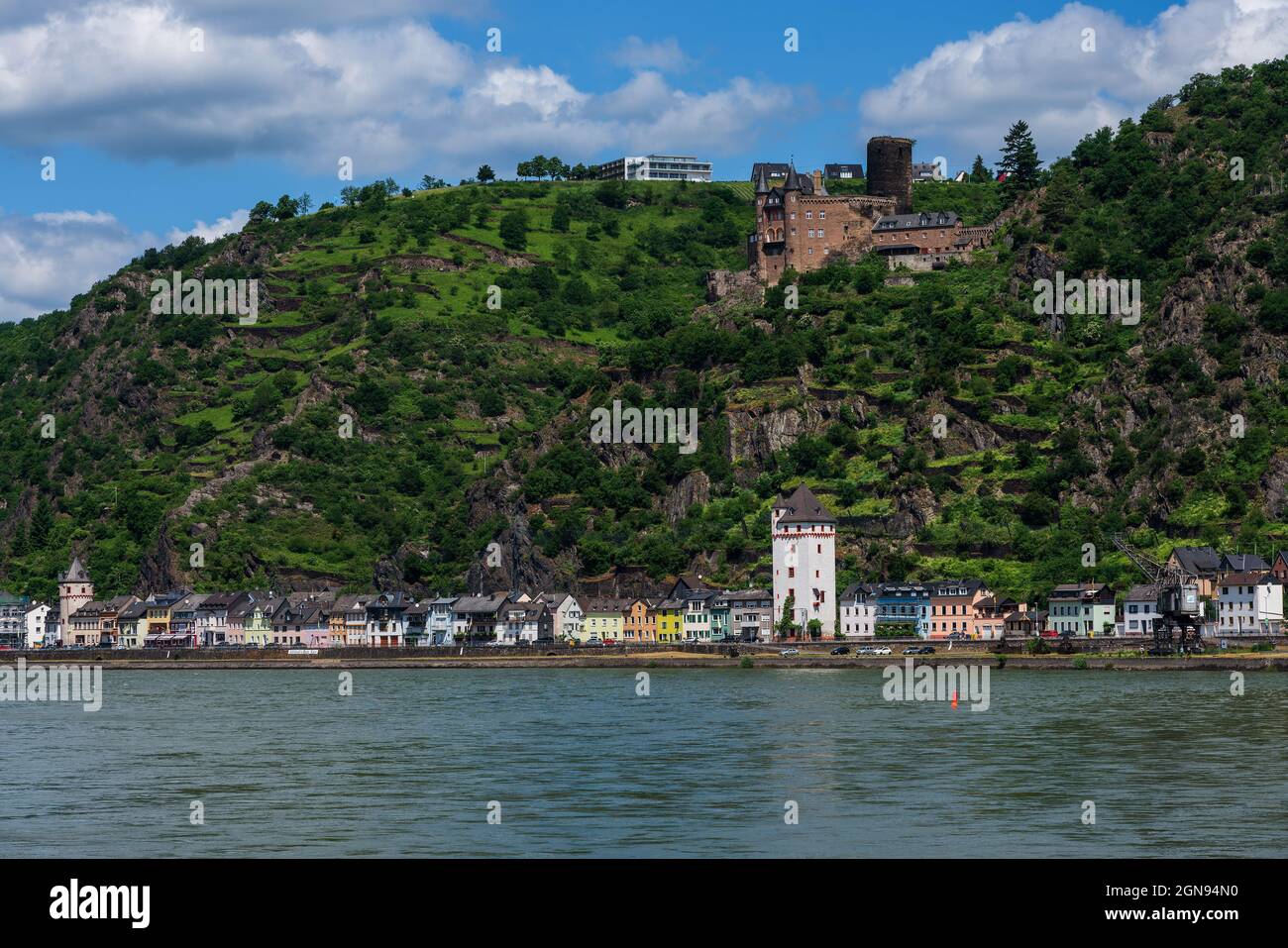 Loreley germany castle hi-res stock photography and images - Alamy