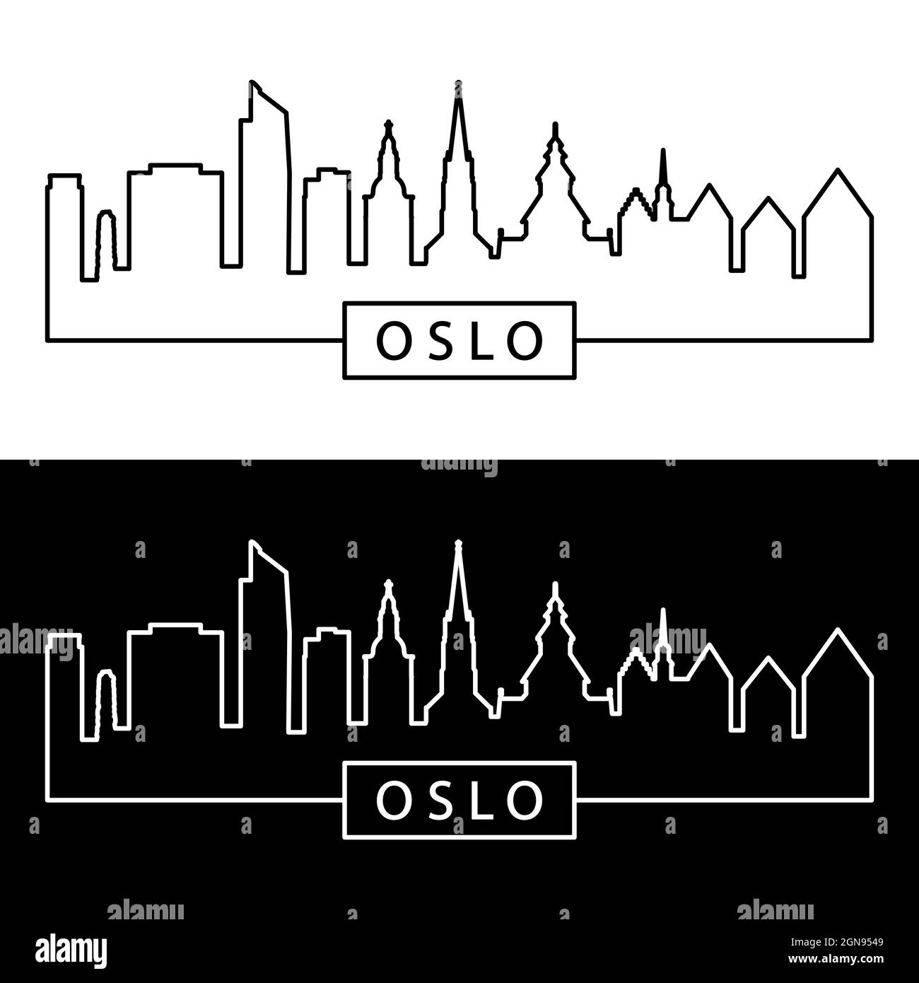 Oslo construction Stock Vector Images - Alamy