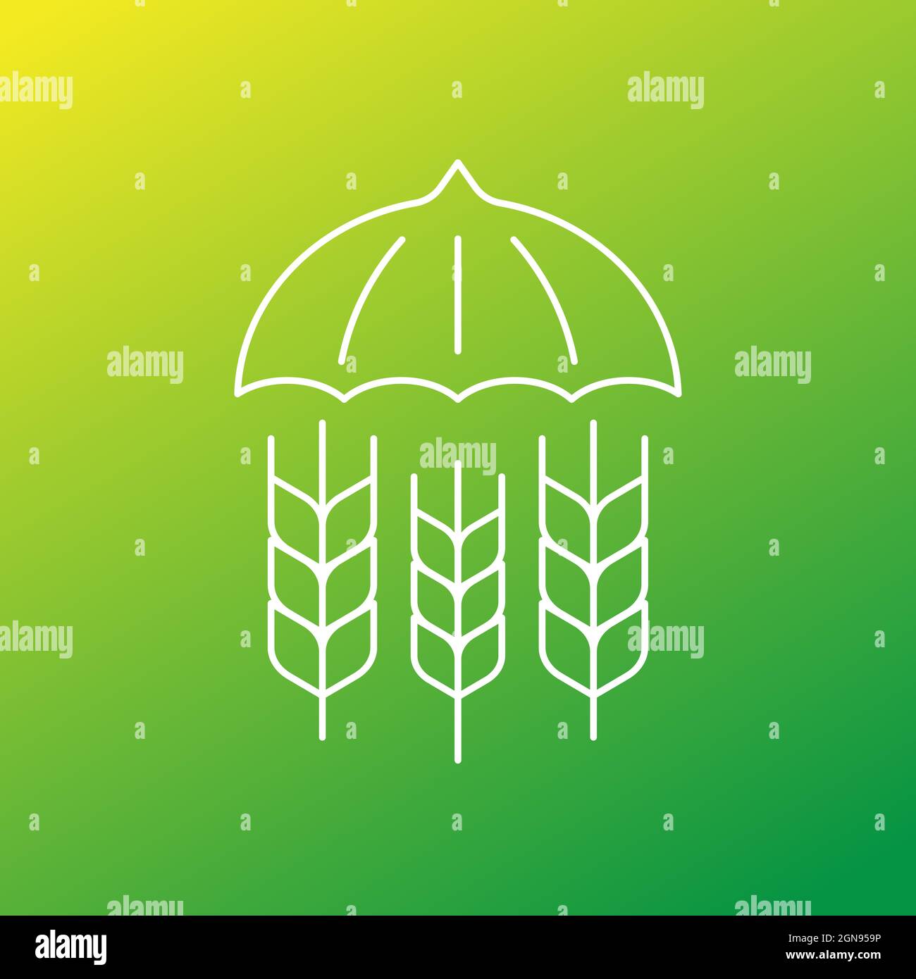 Farmer crop damage Stock Vector Images - Alamy