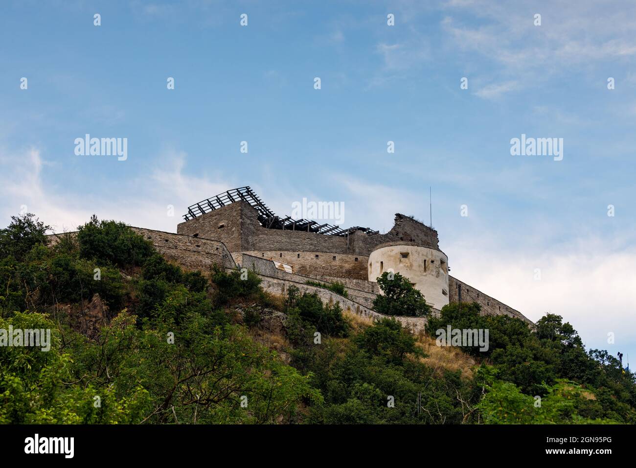 The Deva Castle in Romania Stock Photo - Alamy