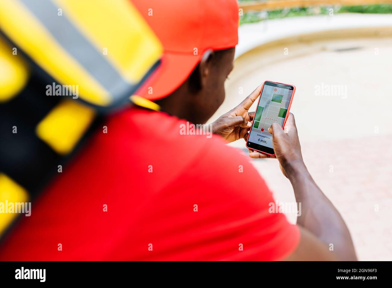 Delivery map hi-res stock photography and images - Alamy