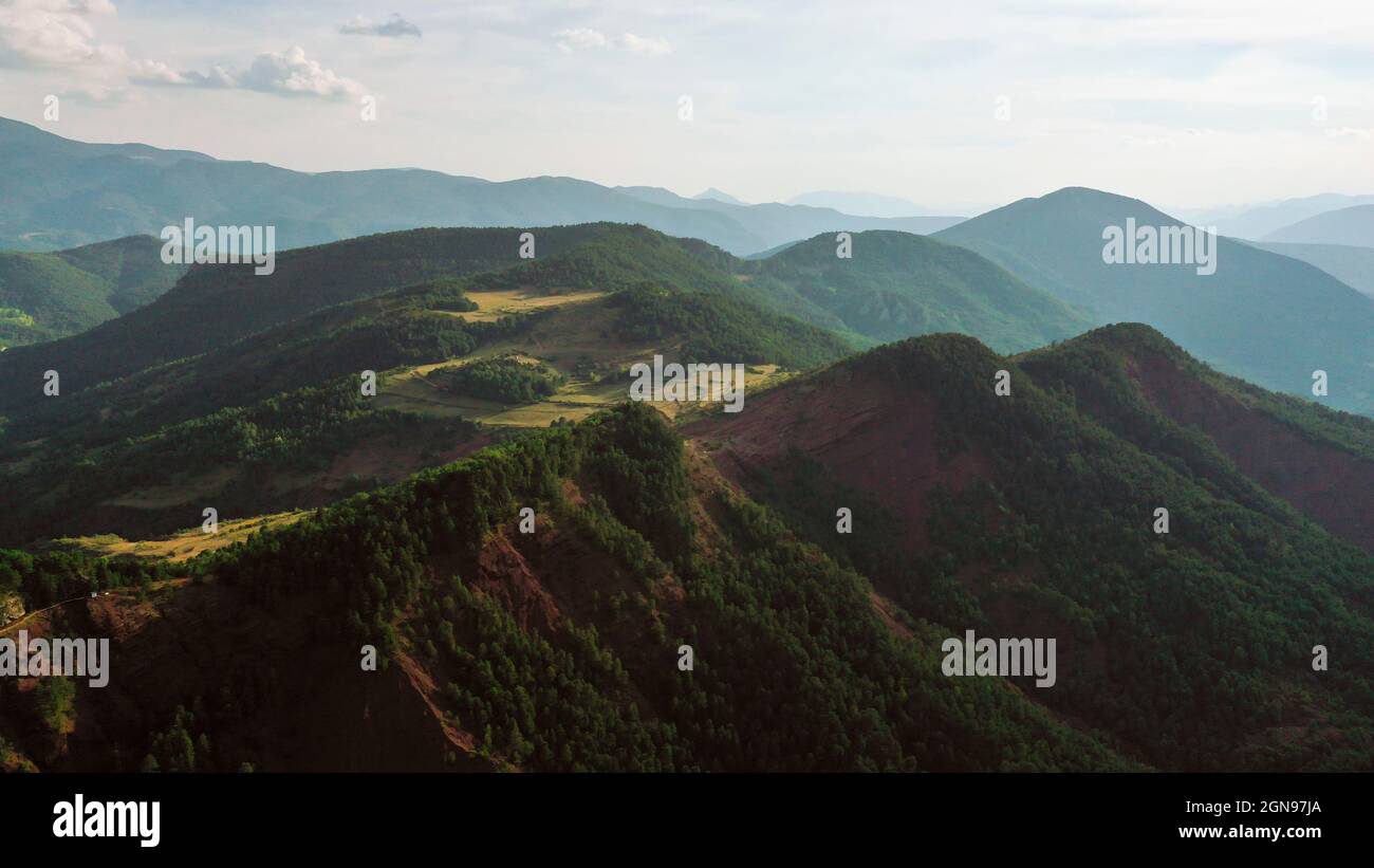 Aerial view of pyrenees hi-res stock photography and images - Alamy