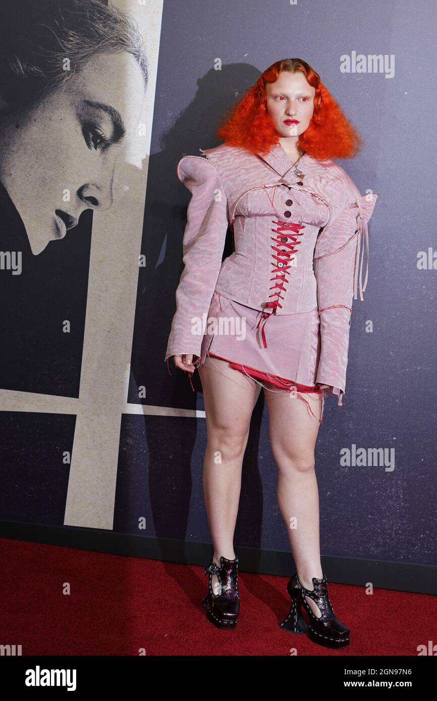 Tallulah Haddon attending the UK premiere of The Last Duel at the Odeon Luxe Leicester Square ...