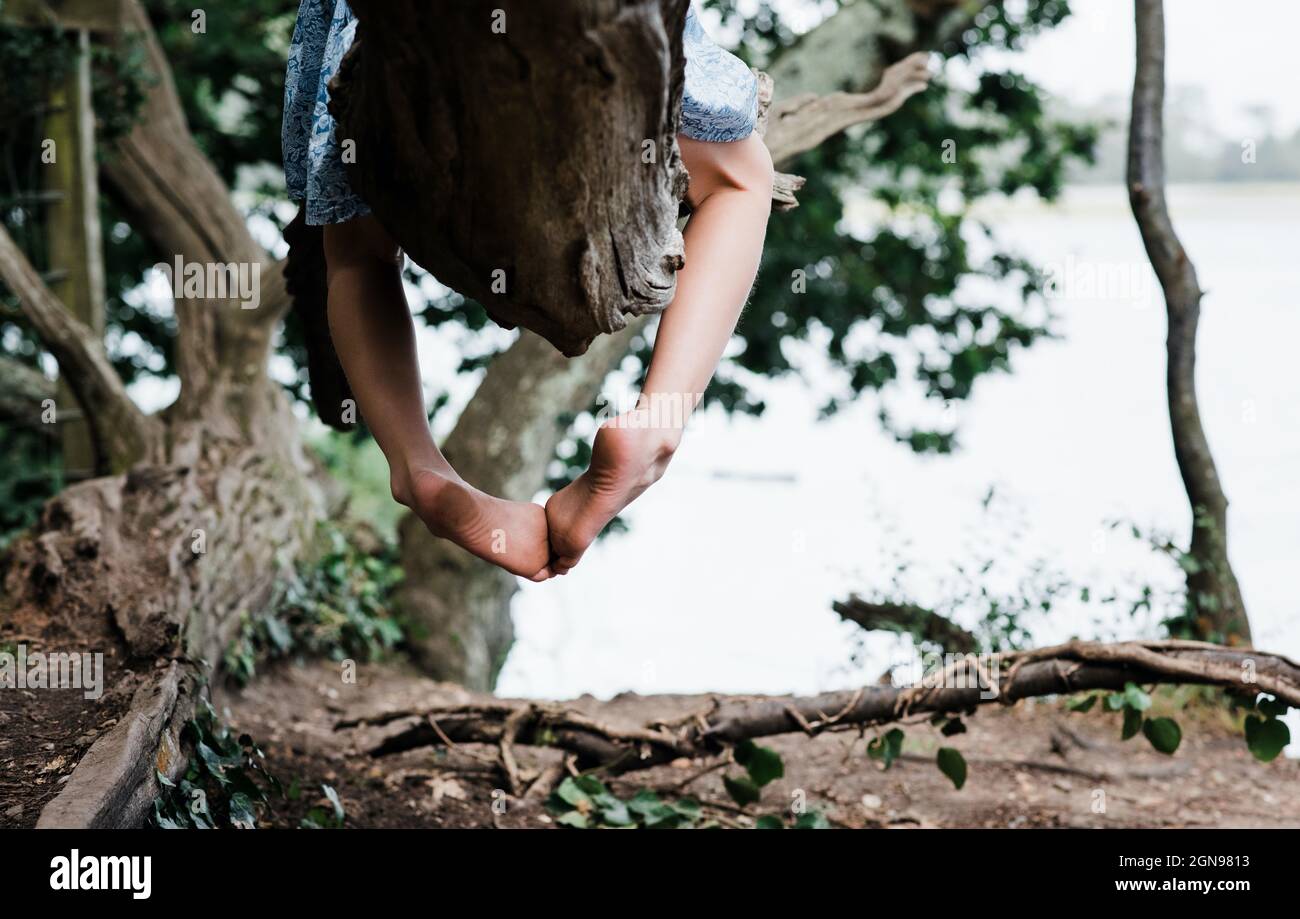 Child's feet isolated hi-res stock photography and images - Alamy