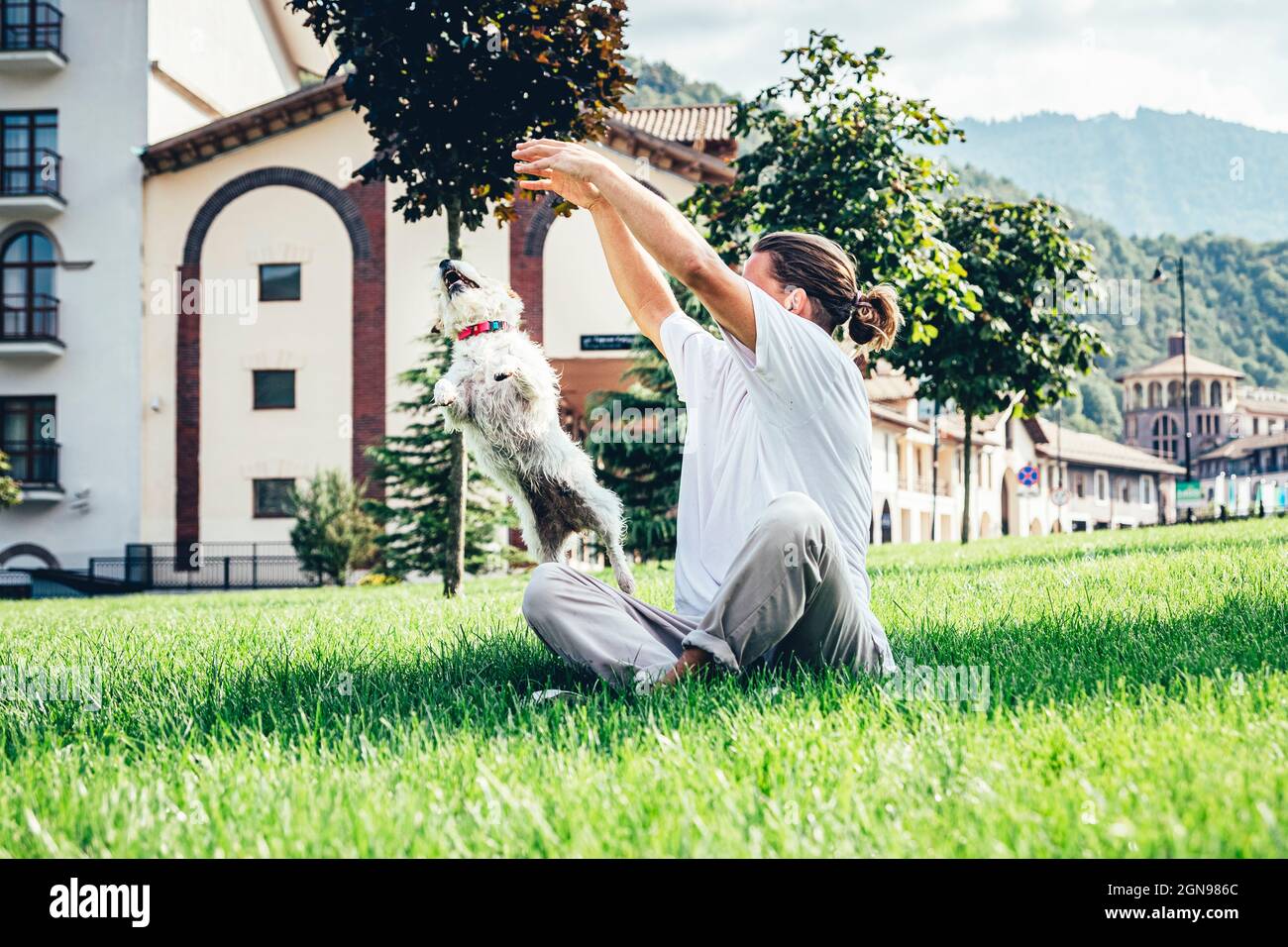Jumping jack man hi-res stock photography and images - Alamy