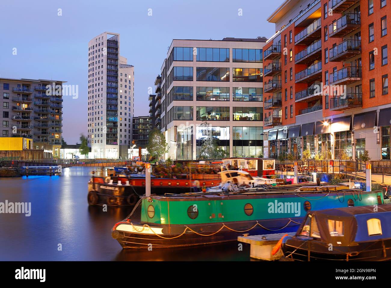 Leeds Dock in Leeds City Centre Stock Photo - Alamy