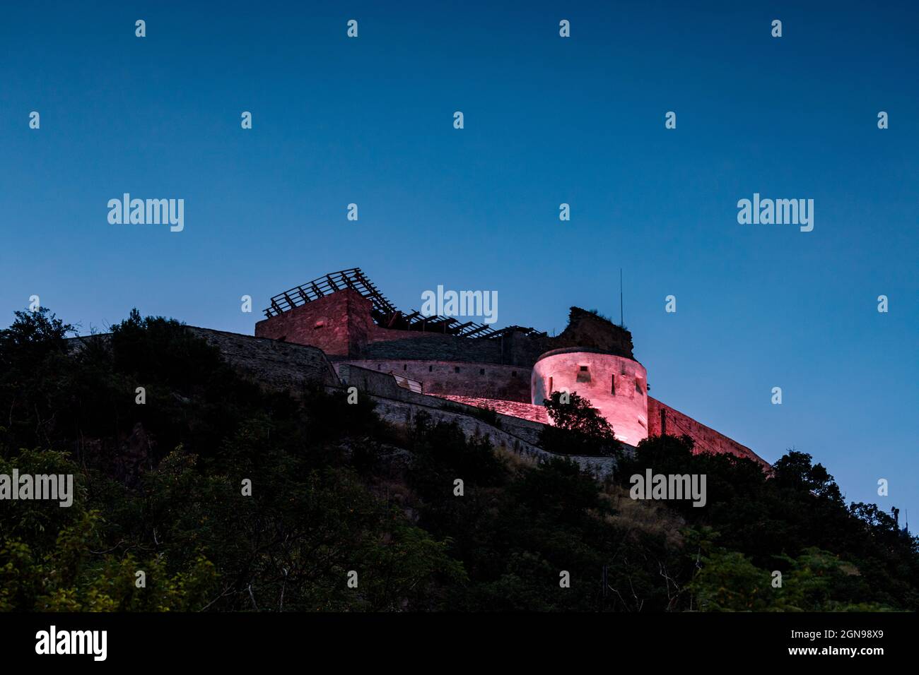 The Deva Castle in Romania Stock Photo - Alamy