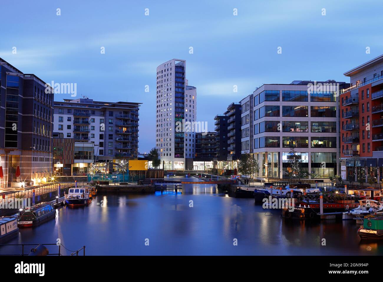 Leeds Dock in Leeds City Centre Stock Photo - Alamy